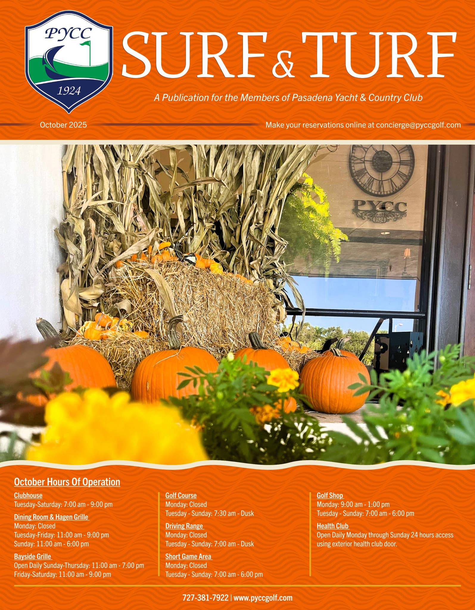 PYCC Surf & Turf Member Newsletter - October 2025 by Strops Marketing ...