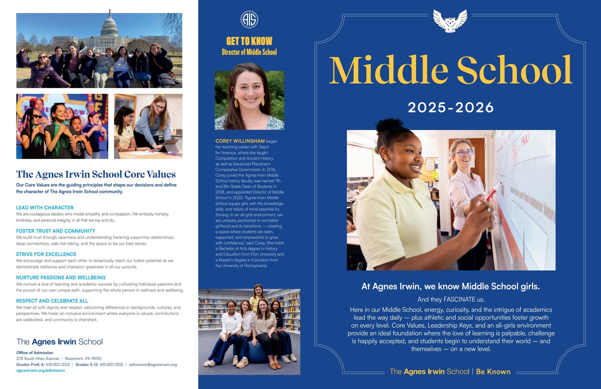 Middle School Brochure 2025 by The Agnes Irwin School - Issuu