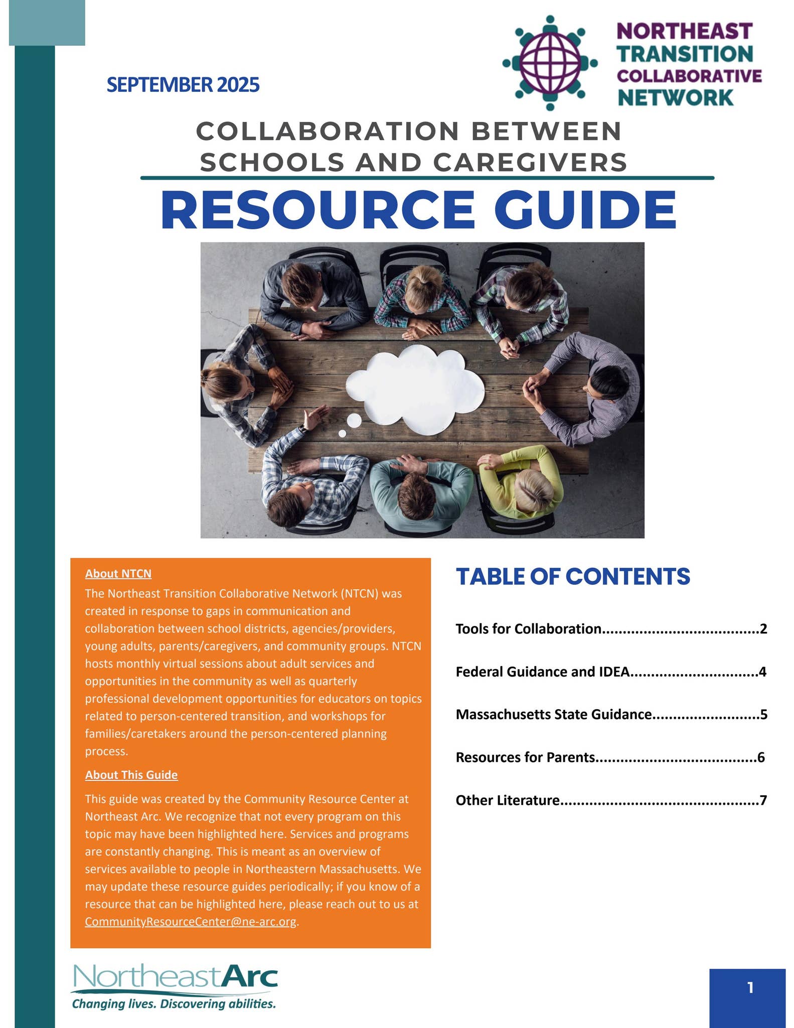 September NTCN Resource Guide - Collaboration by Northeast Arc - Issuu