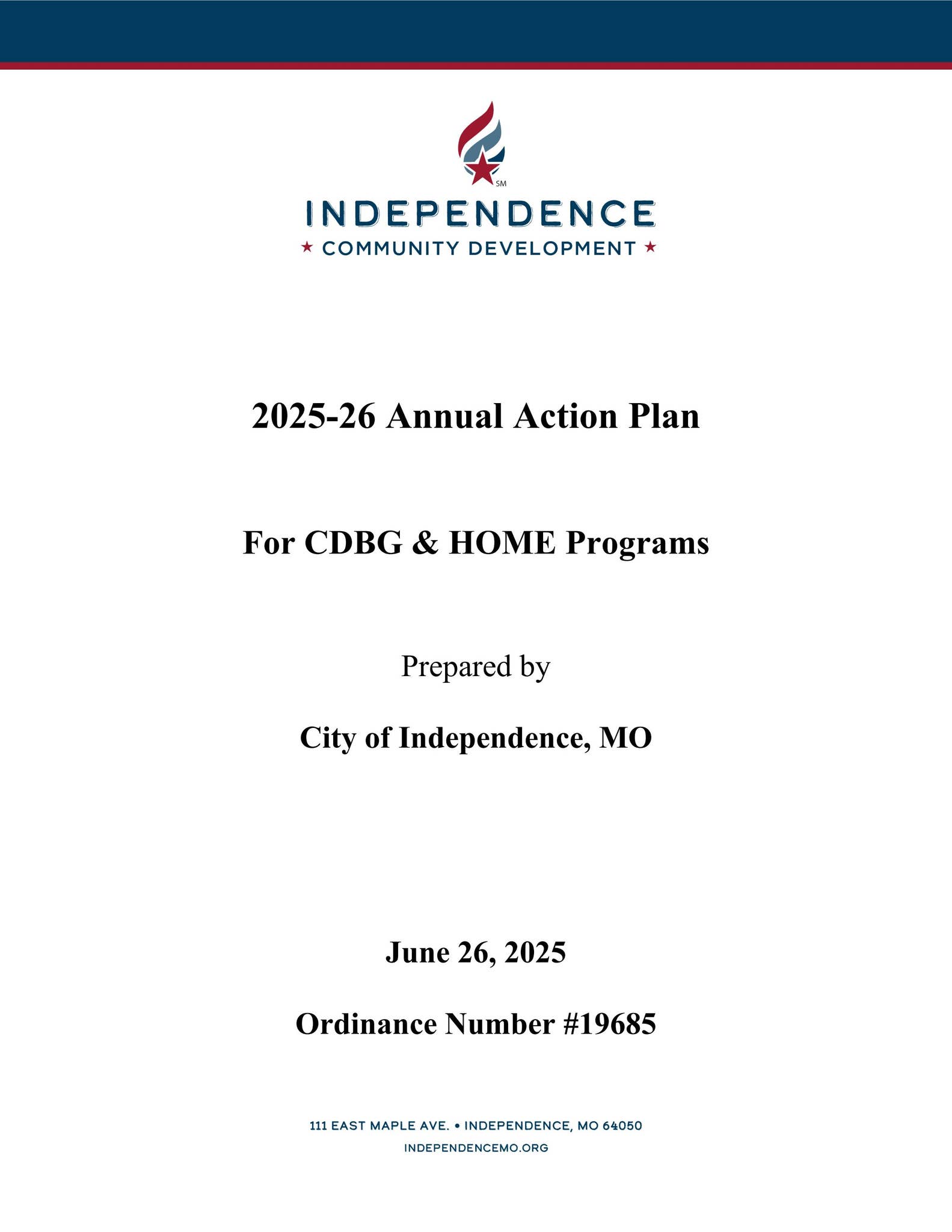 2025-2026 Annual Action Plan - CDBG & Home Programs by cityofindepmo - Issuu