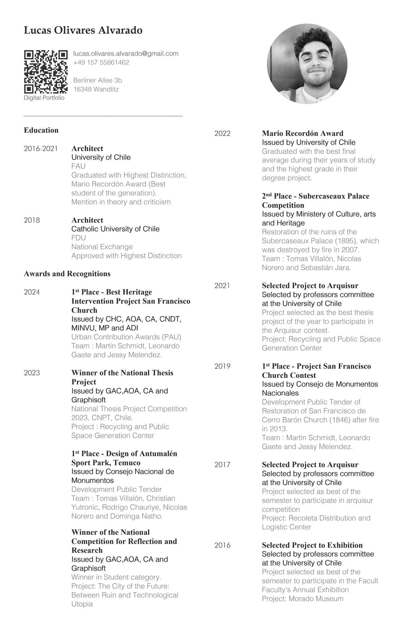 CV_Lucas Olivares 2025 by lucas Olivares - Issuu