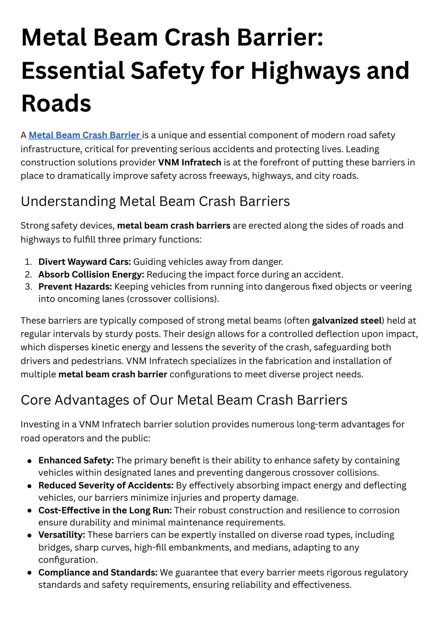 vnmThe Definitive Guide to Metal Beam Crash Barrier by Sonali Mishra ...