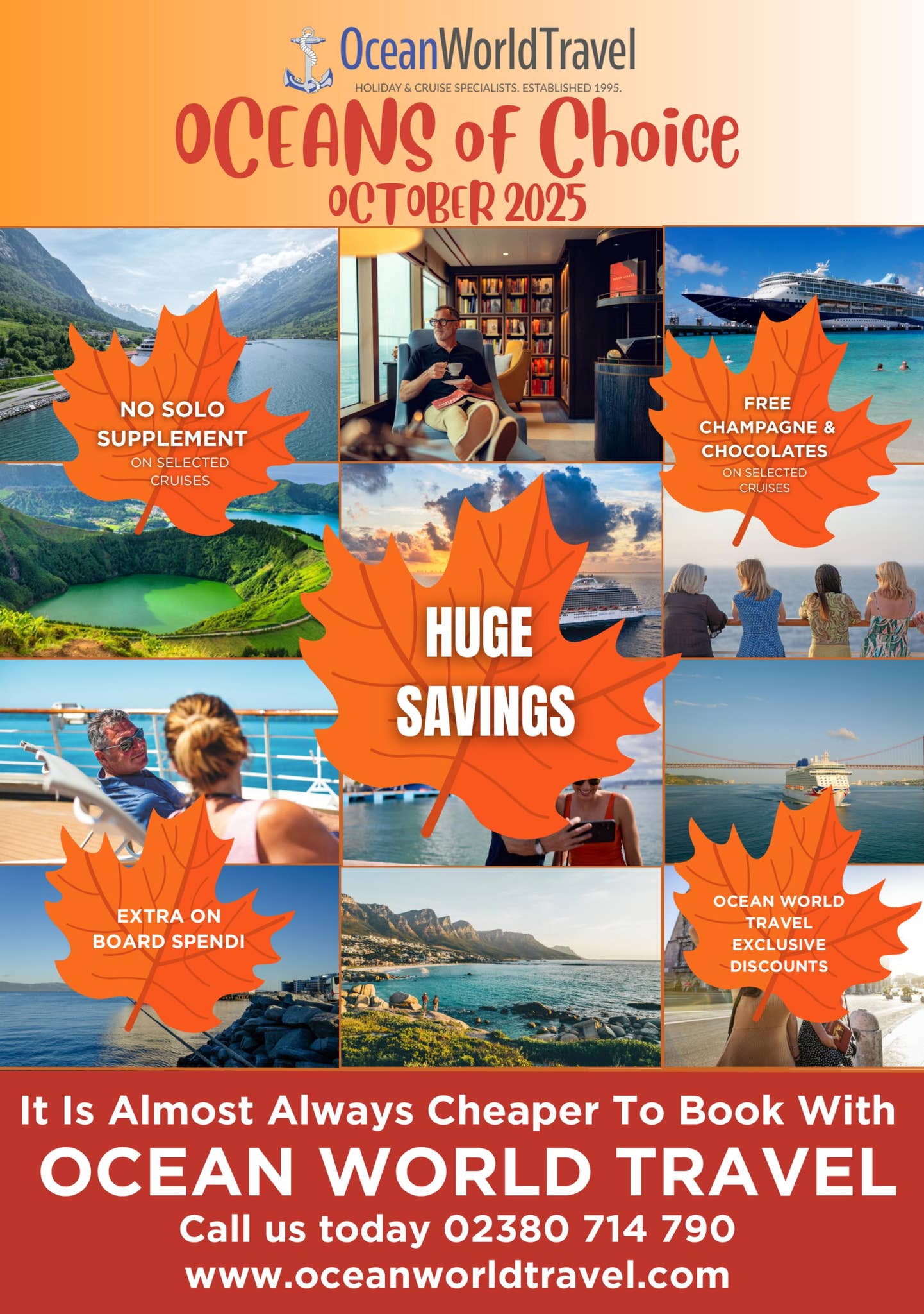 Oceans of Choice - October 2025 by Ocean World Travel - Issuu
