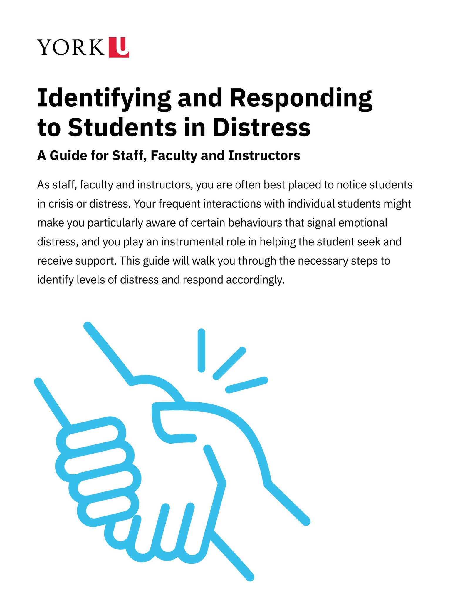 2025 Identifying and Responding to Students in Distress – Faculty ...