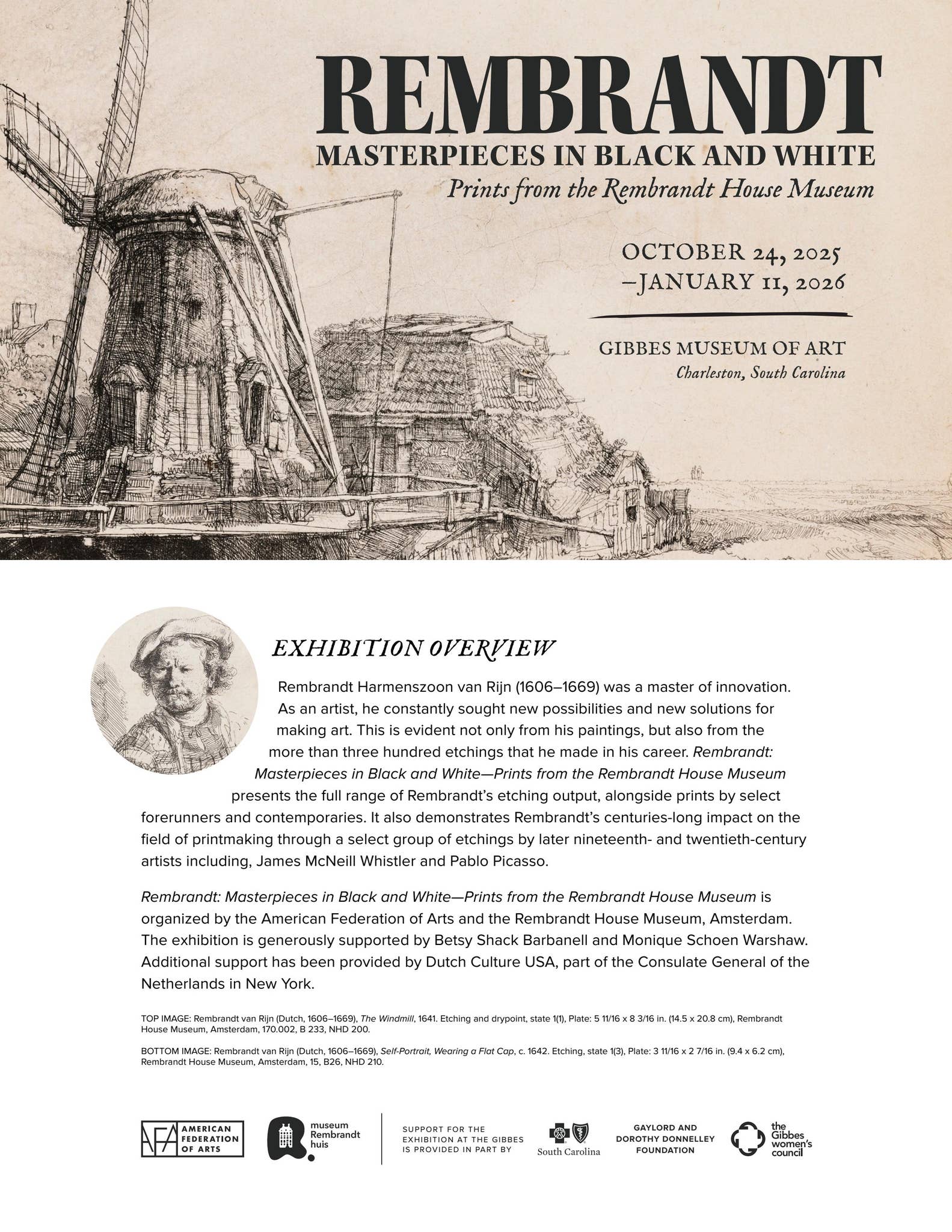 Rembrandt Sponsorship Brochure by Gibbes Museum of Art - Issuu