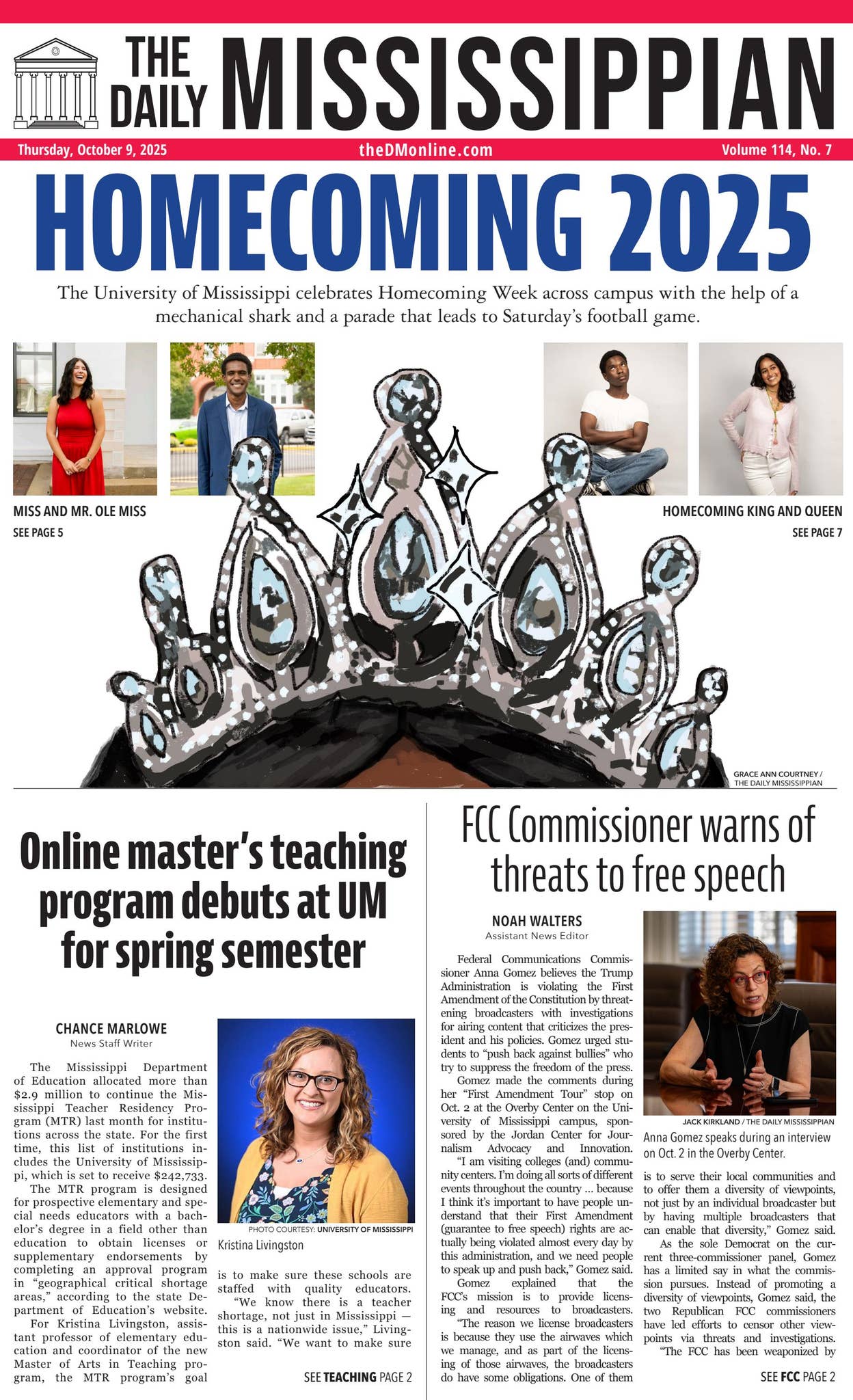 The Daily Mississippian | October 9, 2025 by The Daily Mississippian ...