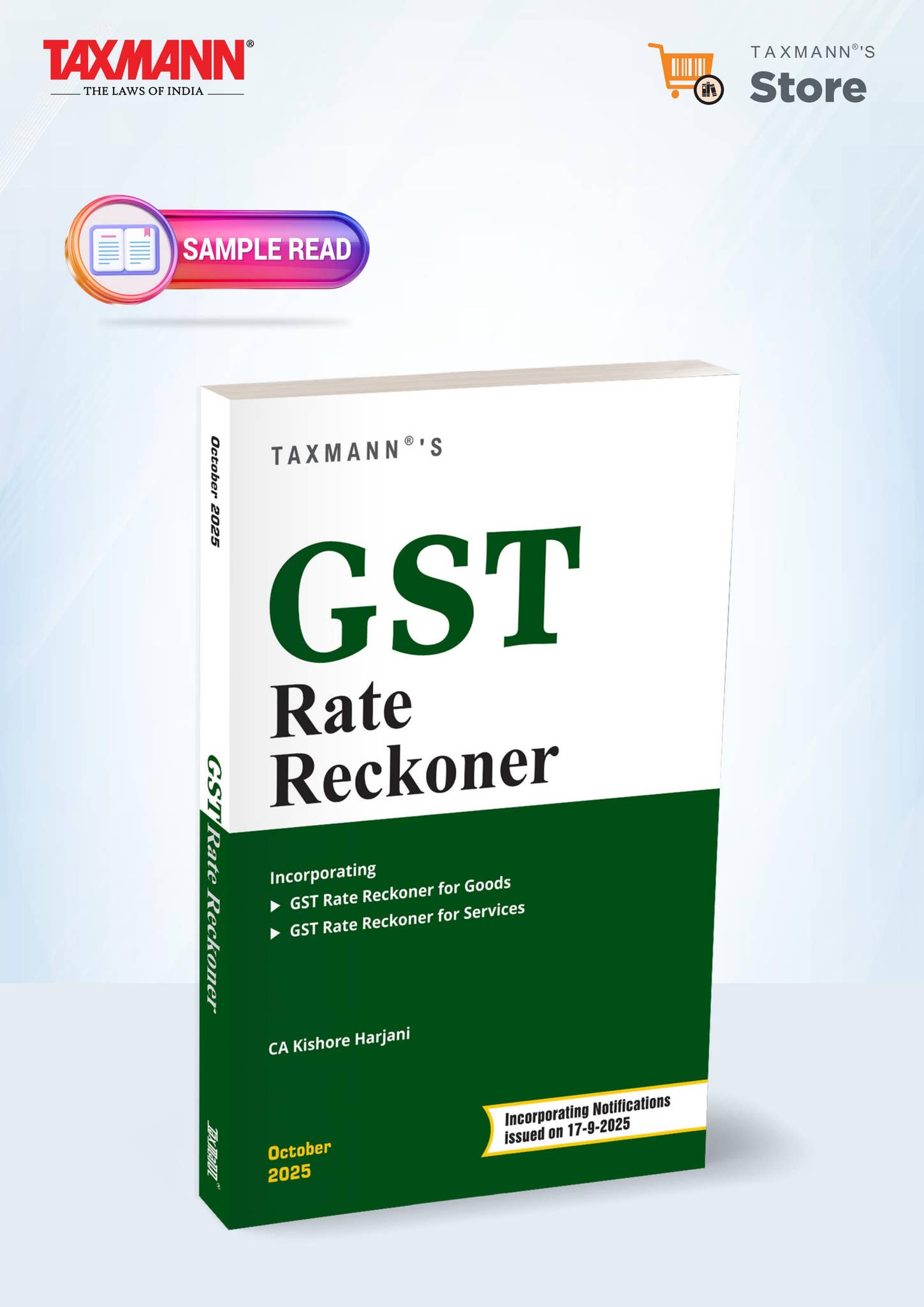 Taxmann's GST Rate Reckoner by Taxmann - Issuu