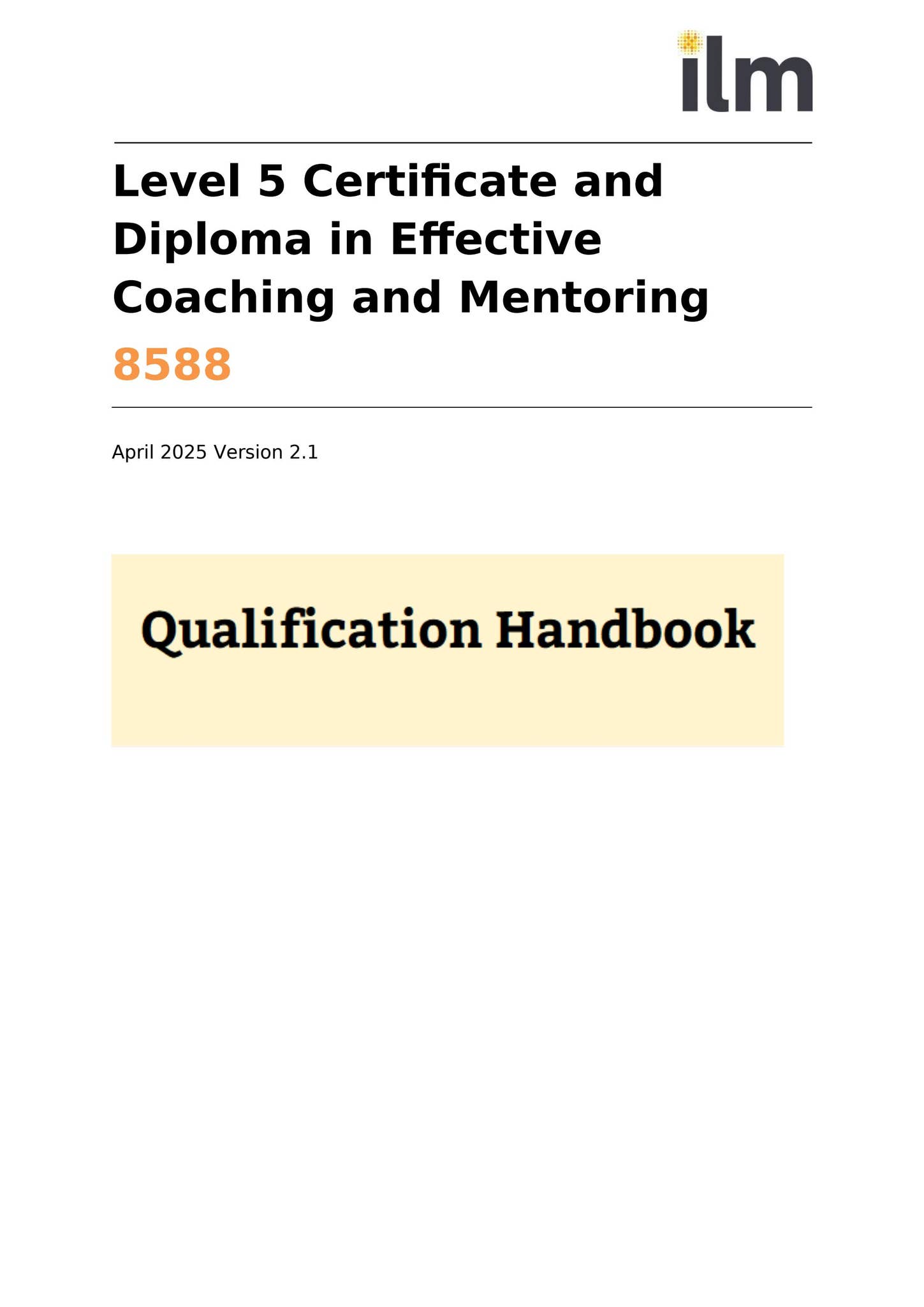 ILM Level 5 - Qualification handbook in full by Best-Practice-Network ...