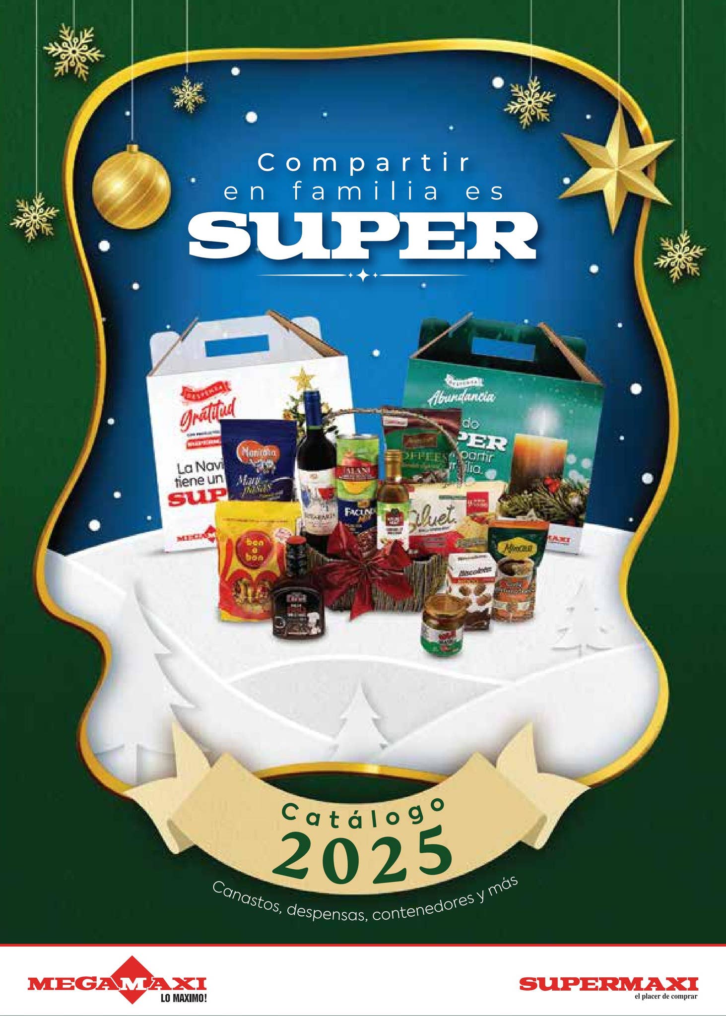 Supermaxi Catálogo Canastos y Despensas by Corporación Favorita - Issuu