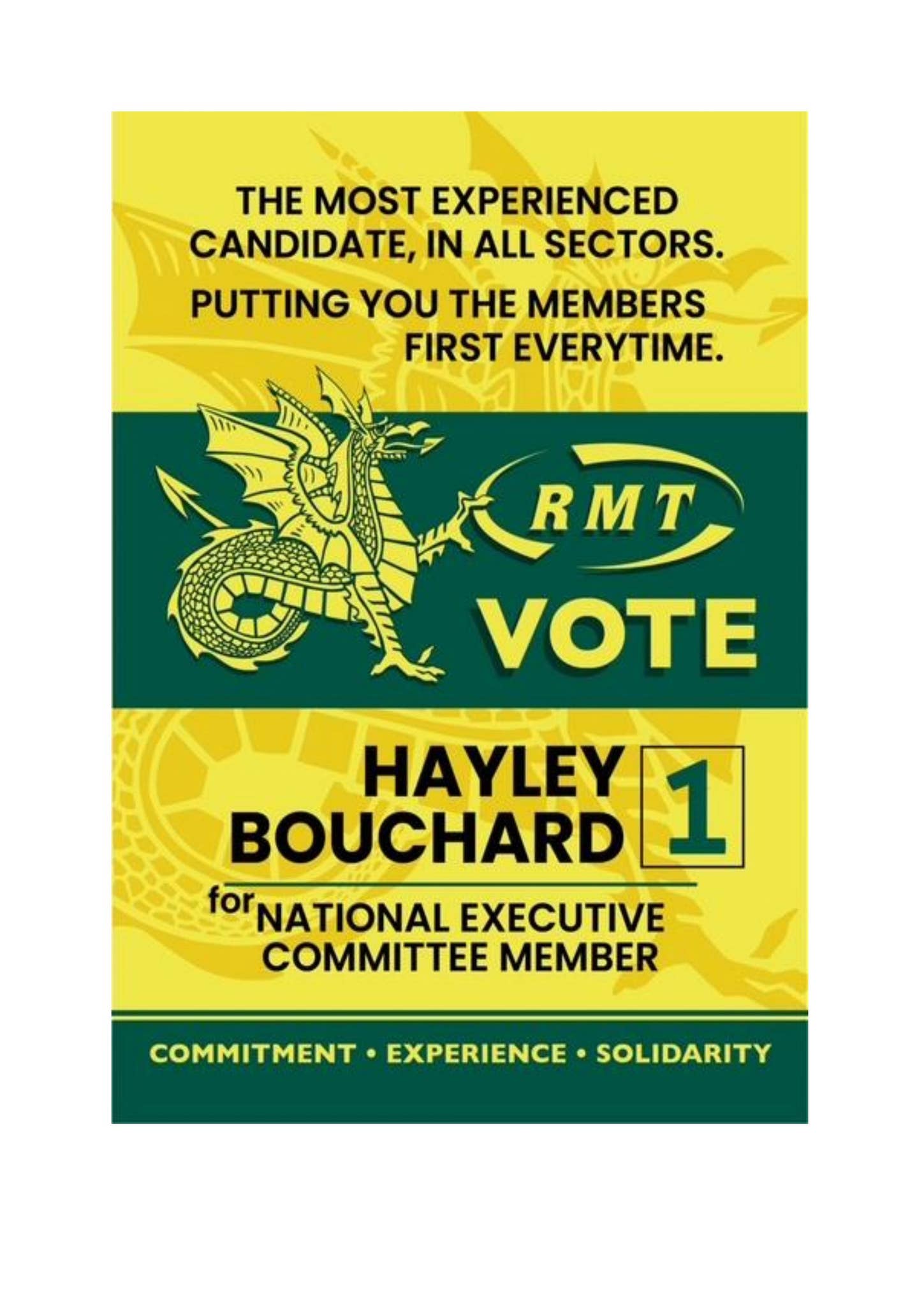 Hayley Bouchard - Candidate Campaign Statement by RMT Union - Issuu