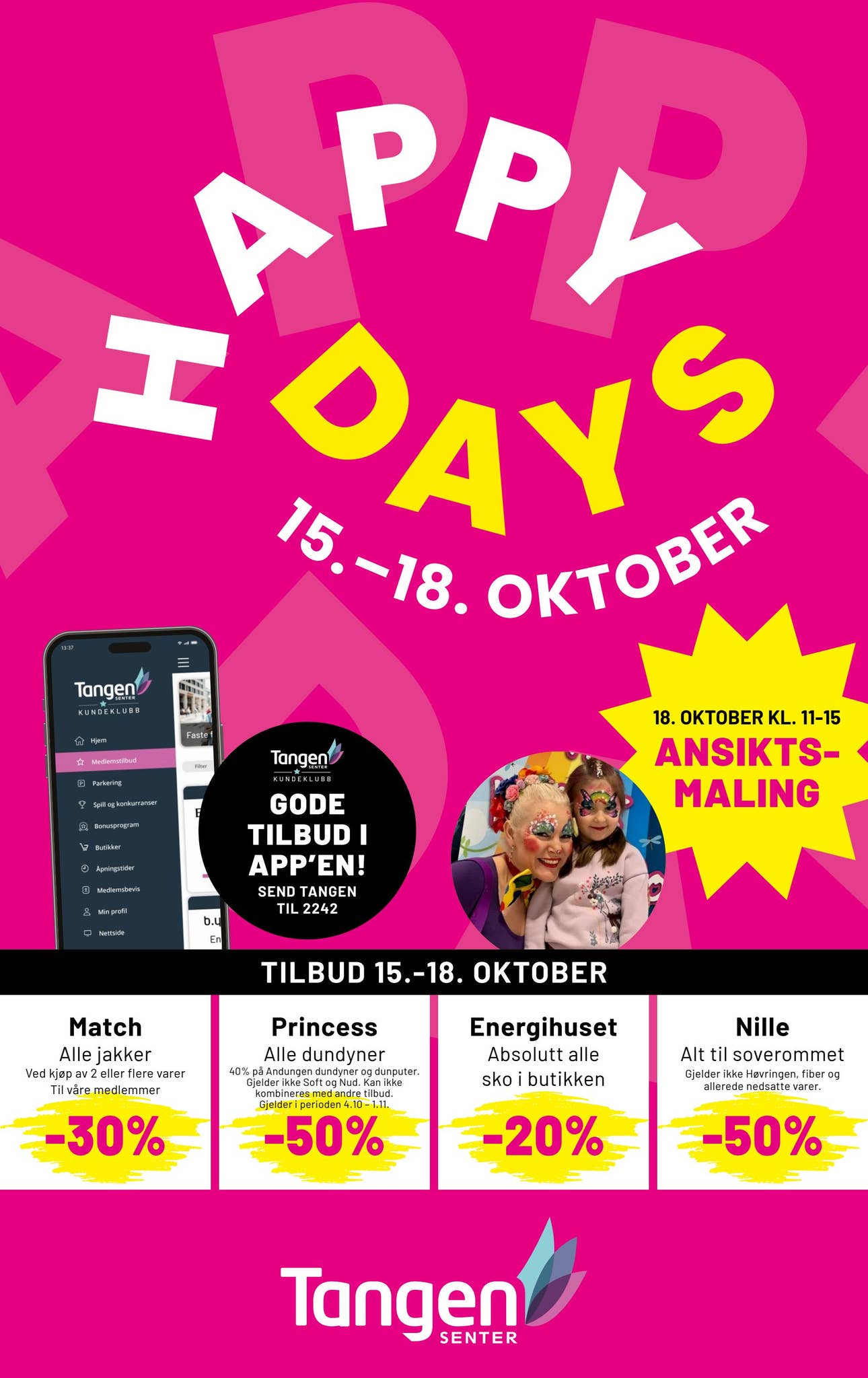 Tangen Senter Happy Days Oktober 2025 by Scala Eiendom - Issuu