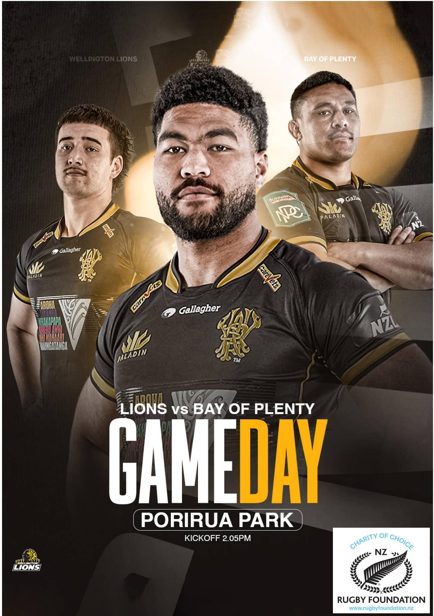 Wellington Lions v Bay of Plenty 2025 by WRFU - Issuu