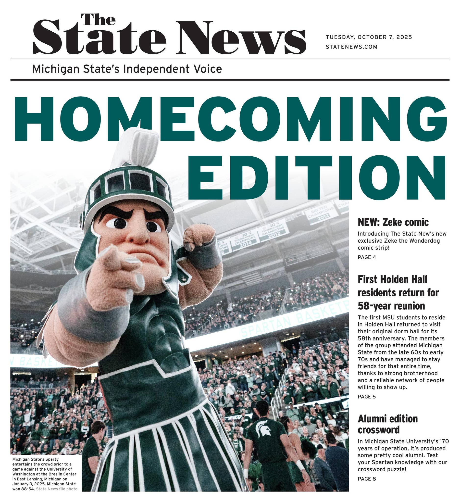 The State News Homecoming Edition 2025 by The State News - Issuu