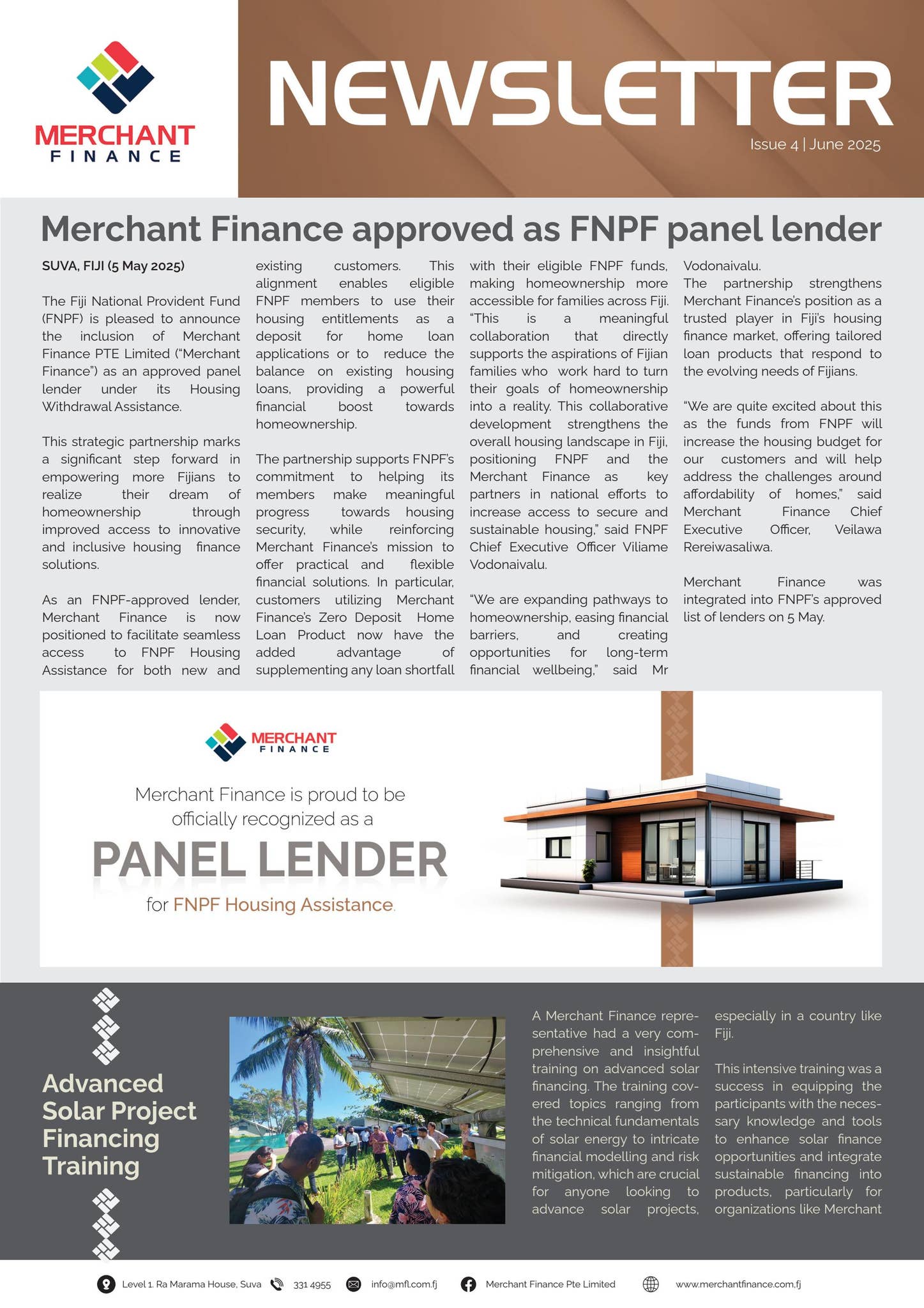 Merchant Finance Newsletter by www.merchantfinance.com.fj - Issuu