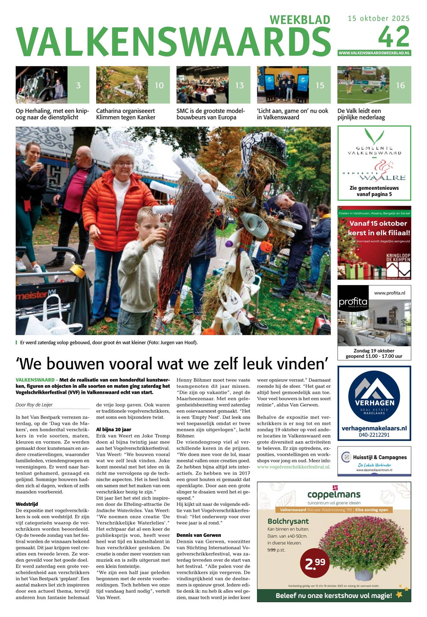 Valkenswaards Weekblad wk42 by DAS Mediacentrum - Issuu