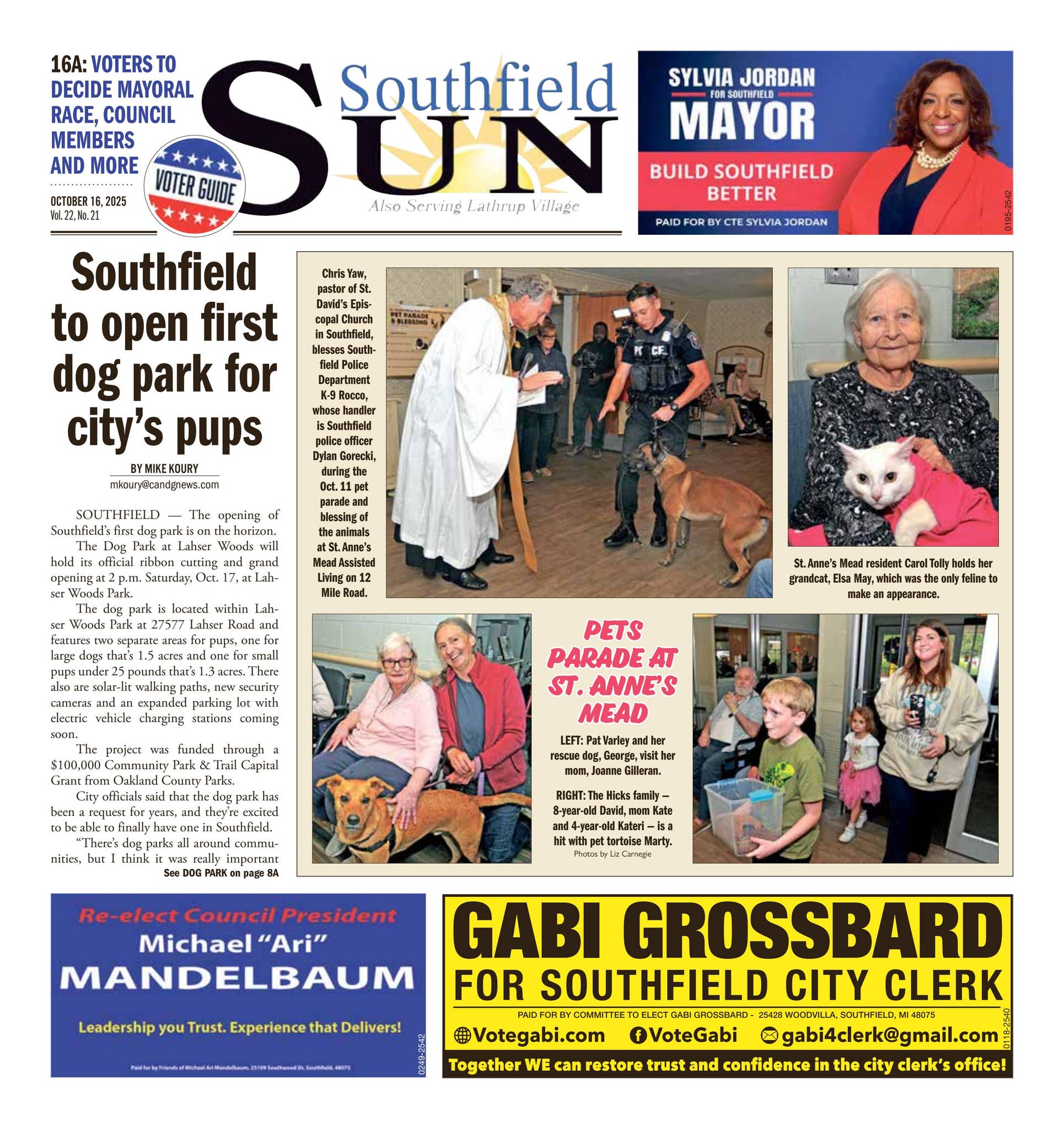 10/16/25 Southfield Sun by C & G Newspapers - Issuu