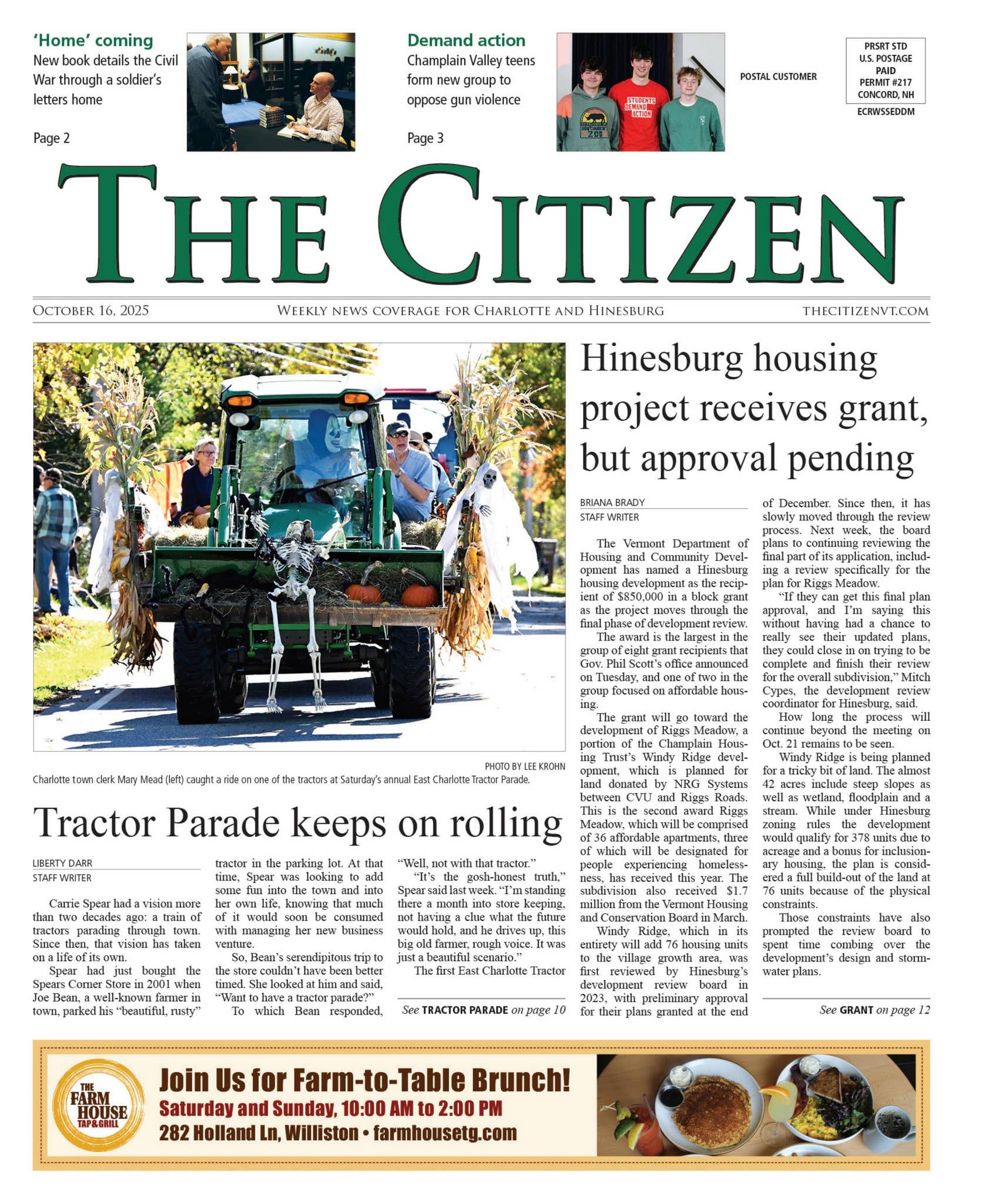 The Citizen - 10-16-25 by Vermont Community Newspaper Group - Issuu