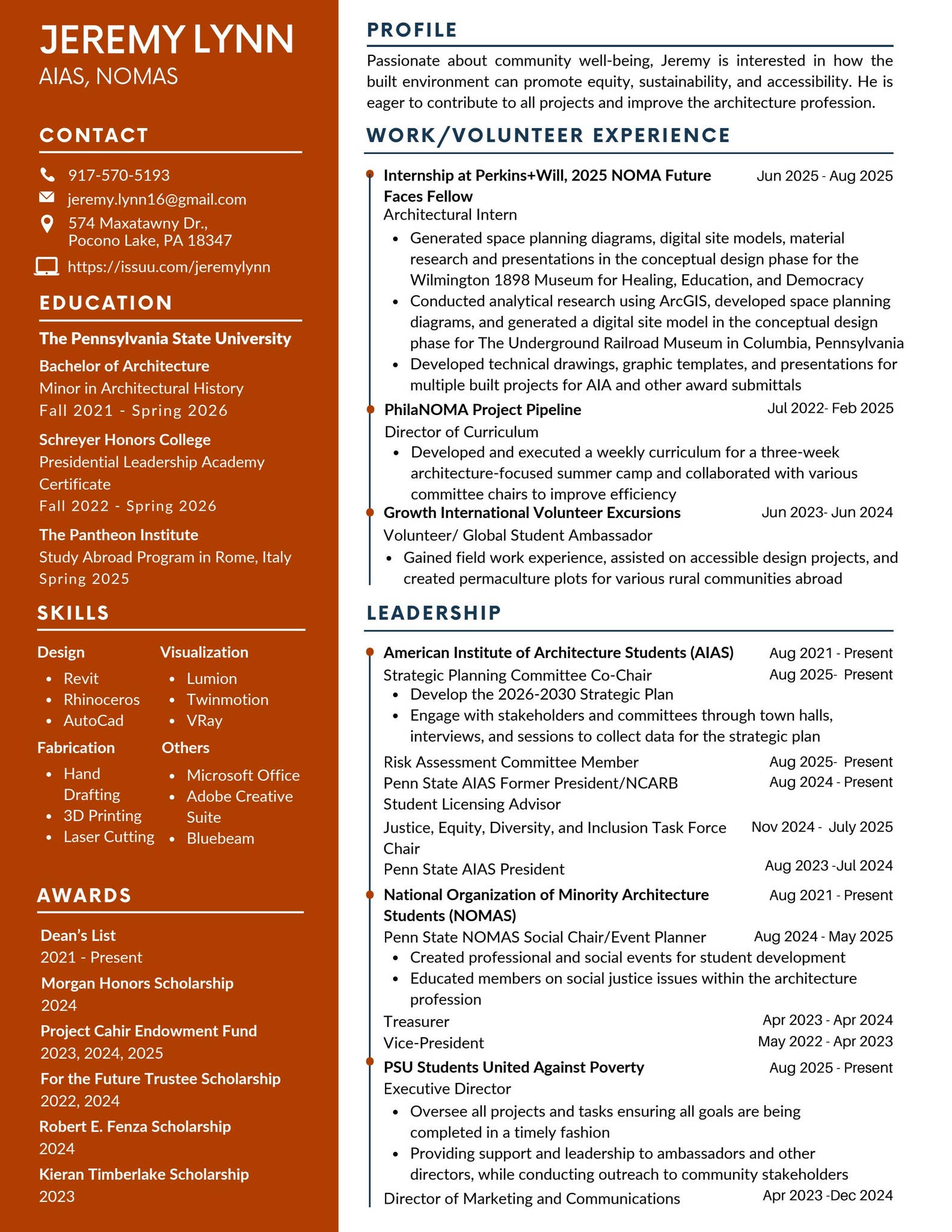 Jeremy Lynn - Resume by Jeremy Lynn - Issuu