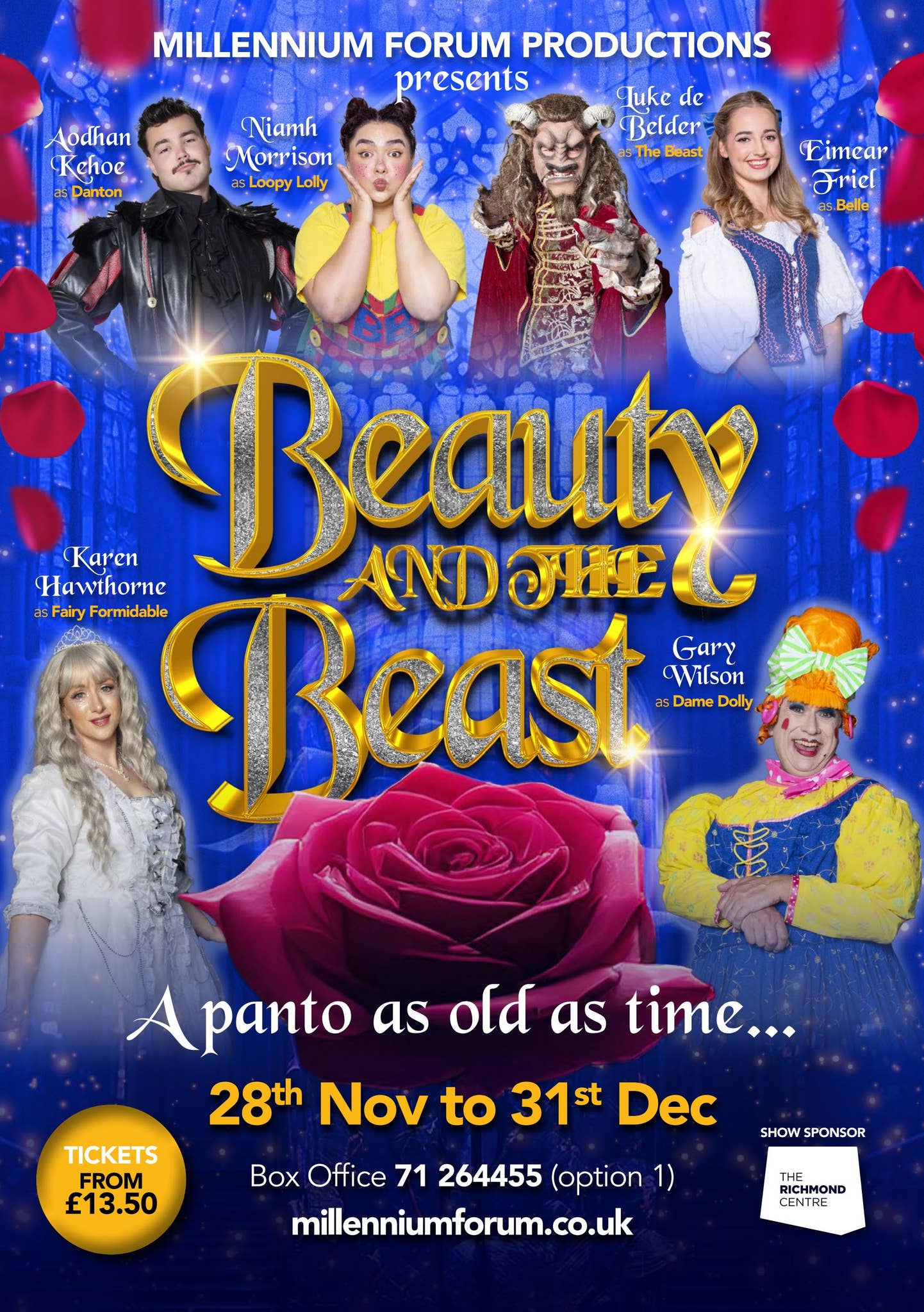 Millennium Forum Beauty and the Beast Tickets & Times by Millennium ...