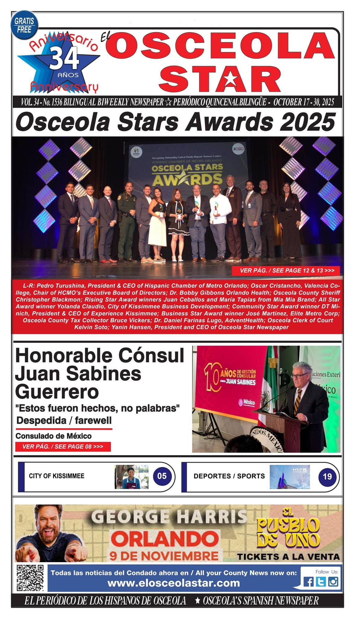 EDITION 1536 - El Osceola Star Newspaper Oct 17 - 30, 2025 by El ...