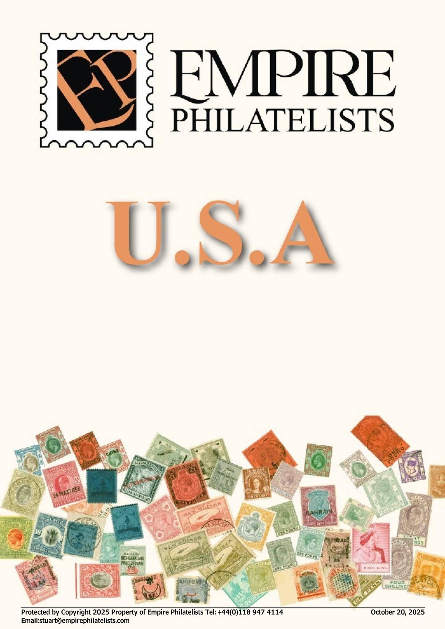 United States Stamp Catalog by Empire Philatelists - Issuu