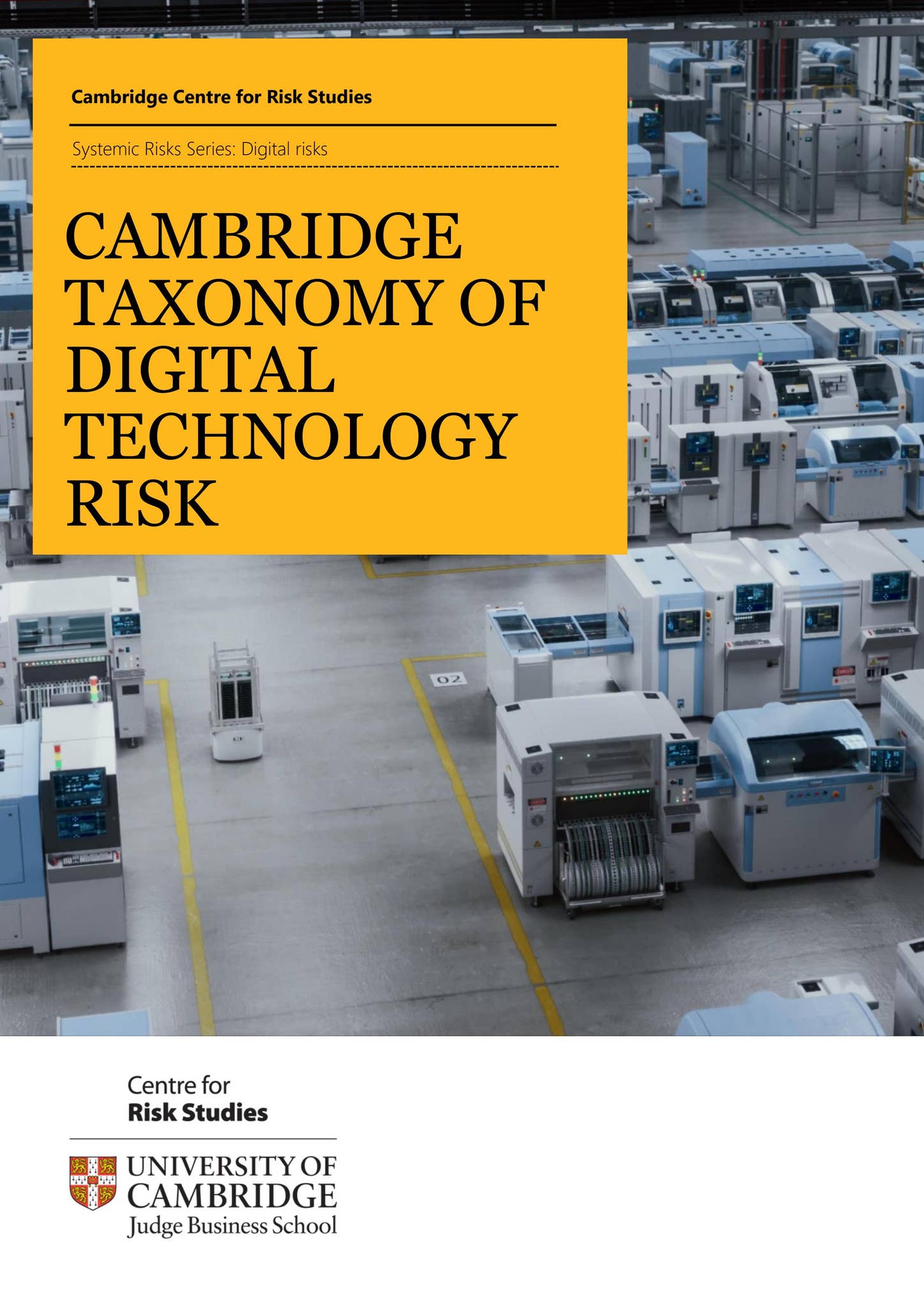Cambridge Taxonomy of Digital Technology Risk by Cambridge Judge ...