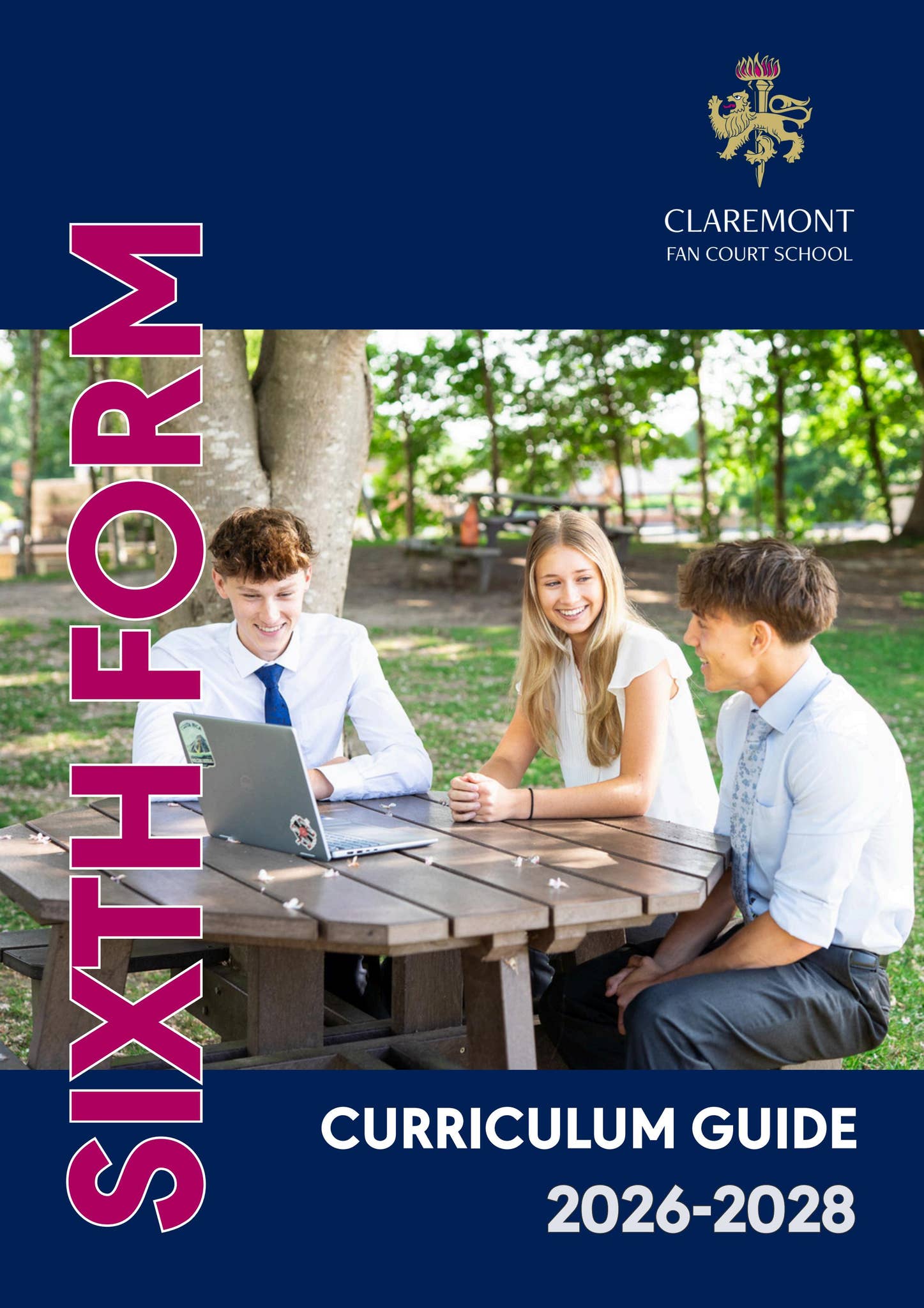 Sixth Form Curriculum Guide September 2025 by claremontfancourt - Issuu
