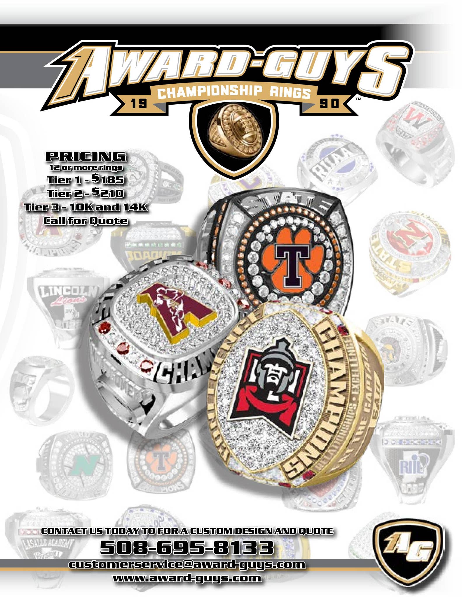 Conference Carolinas Championship Rings by Championship Award Guys - Issuu