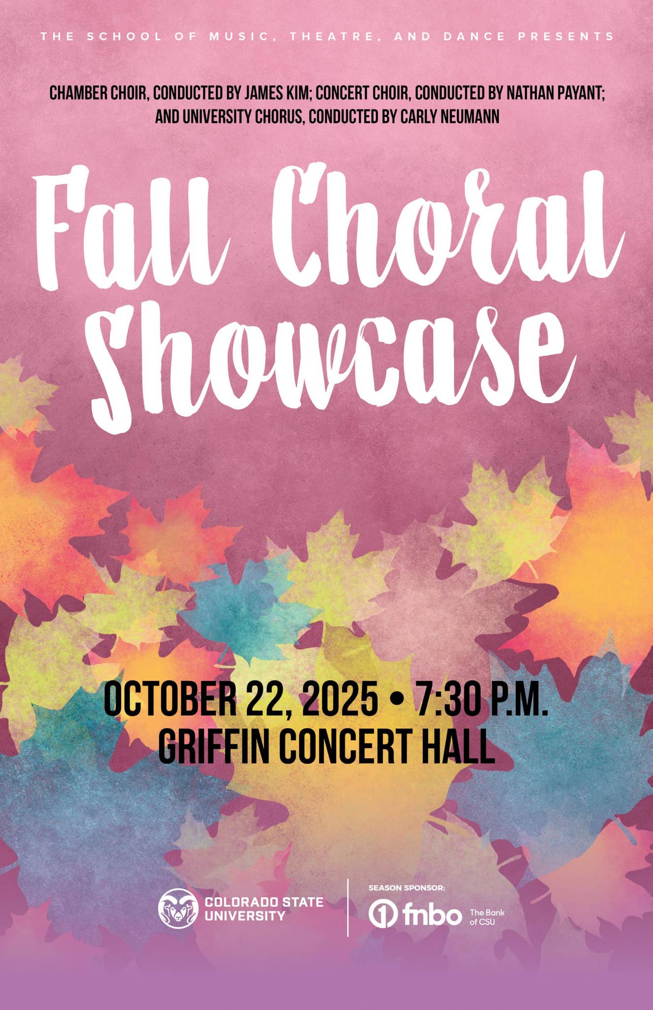 Colorado State University / Fall Choral Showcase / 10.22.25 by Colorado State University Center ...