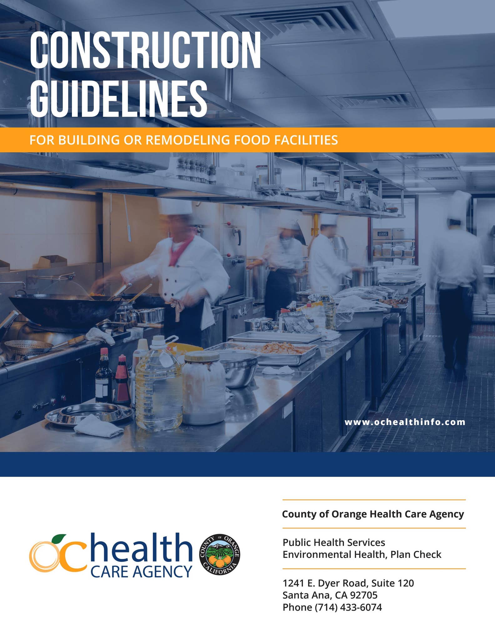 Construction Guidelines for Building or Remodeling Food Facilities by ...