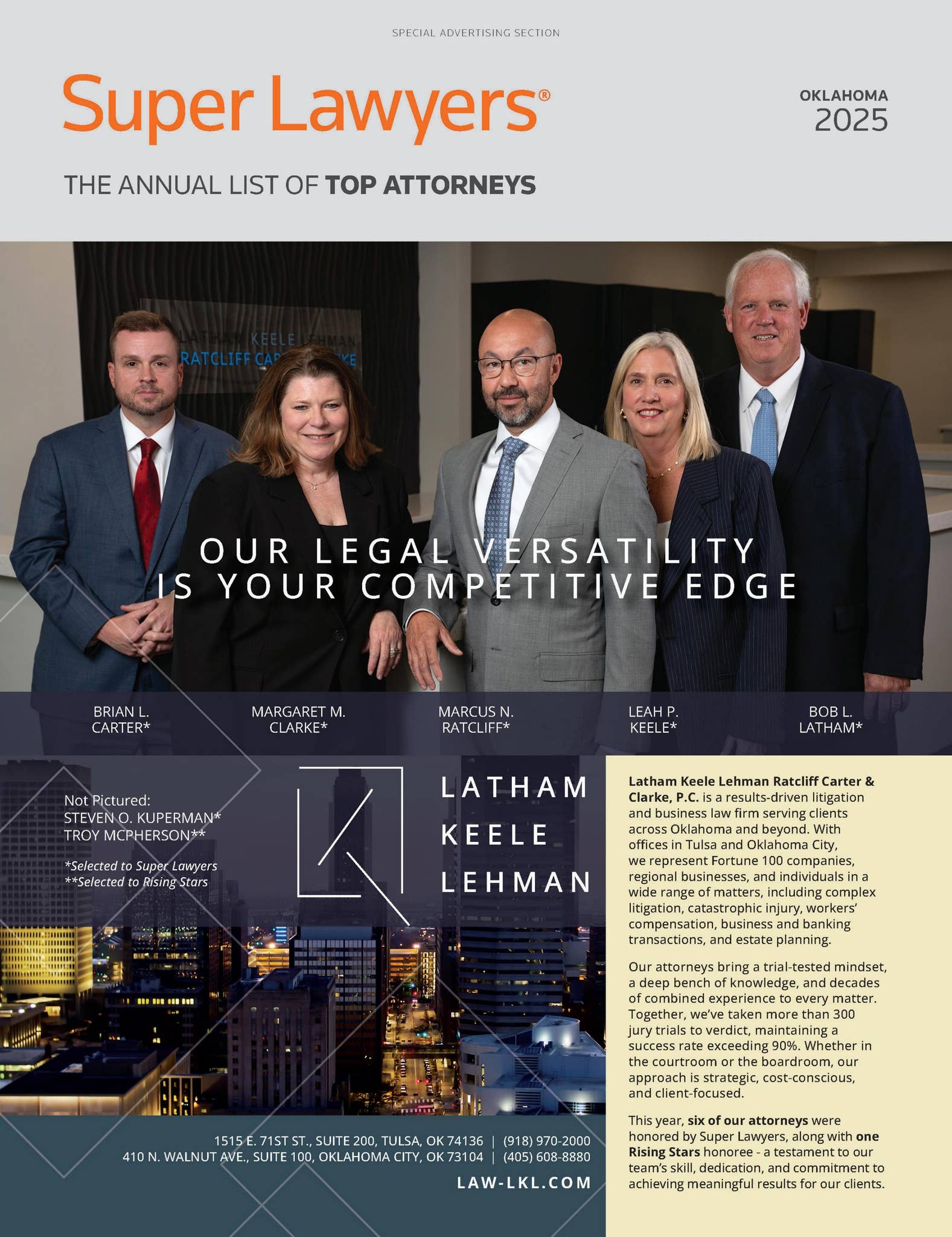 Super Lawyers November 2025 by Oklahoma Magazine - Issuu