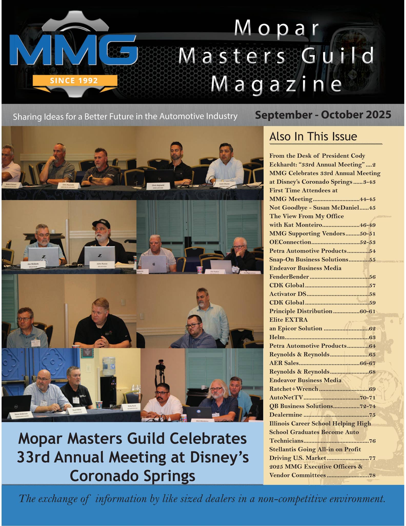 Mopar Masters Guild Magazine Sept-Oct 2025 by Don Cushing - Issuu