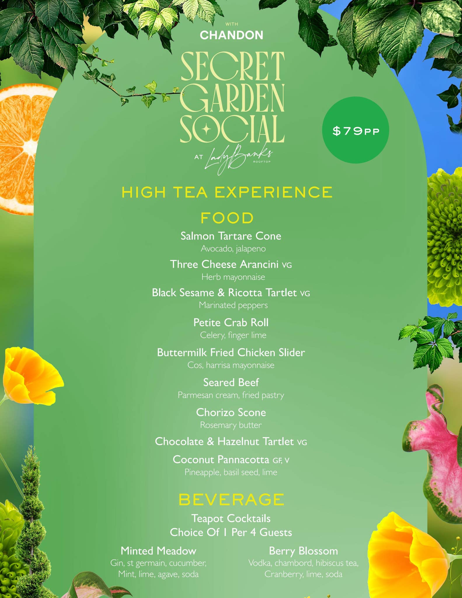 Secret Garden High Tea Experience by Bankstown Sports Club - Issuu
