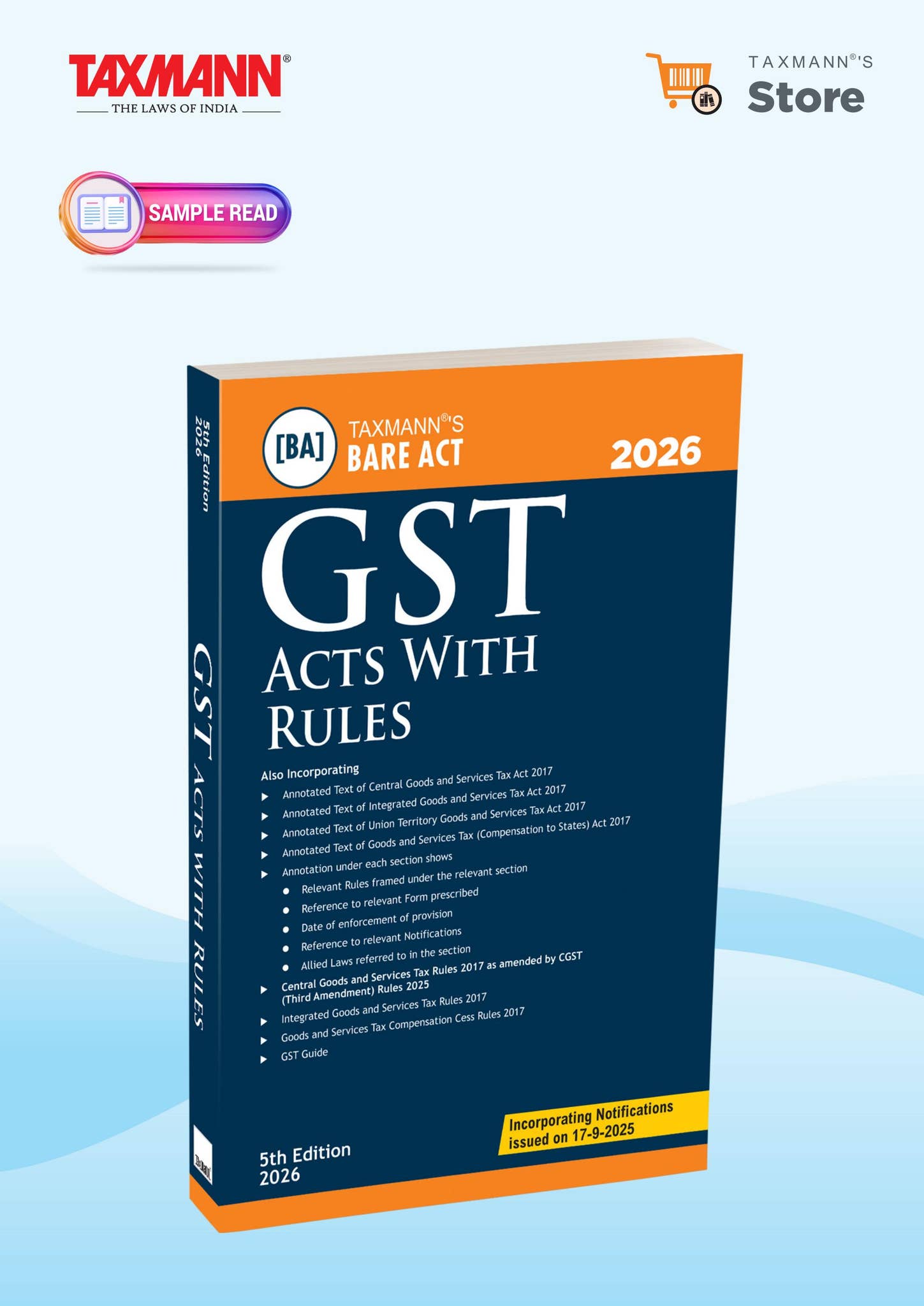 Taxmann's GST Acts with Rules by Taxmann - Issuu