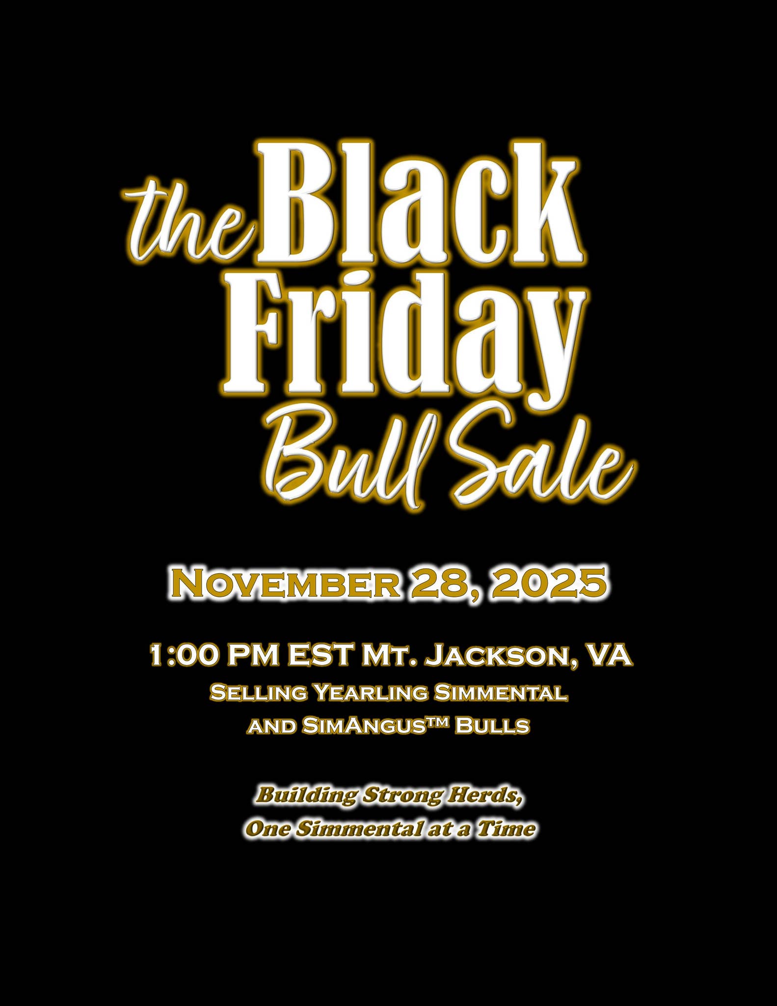 The Black Friday Bull Sale 2025 by The Blue Ridge Classic - Issuu