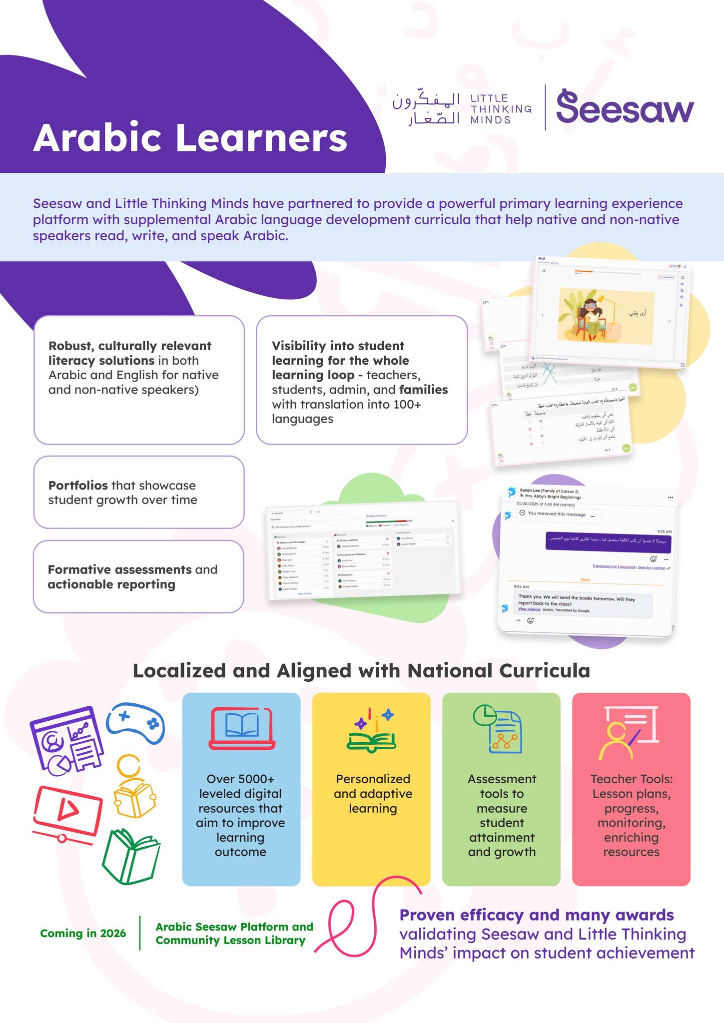 Seesaw and Little Thinking Minds for Arabic Learners by seesawlearning ...