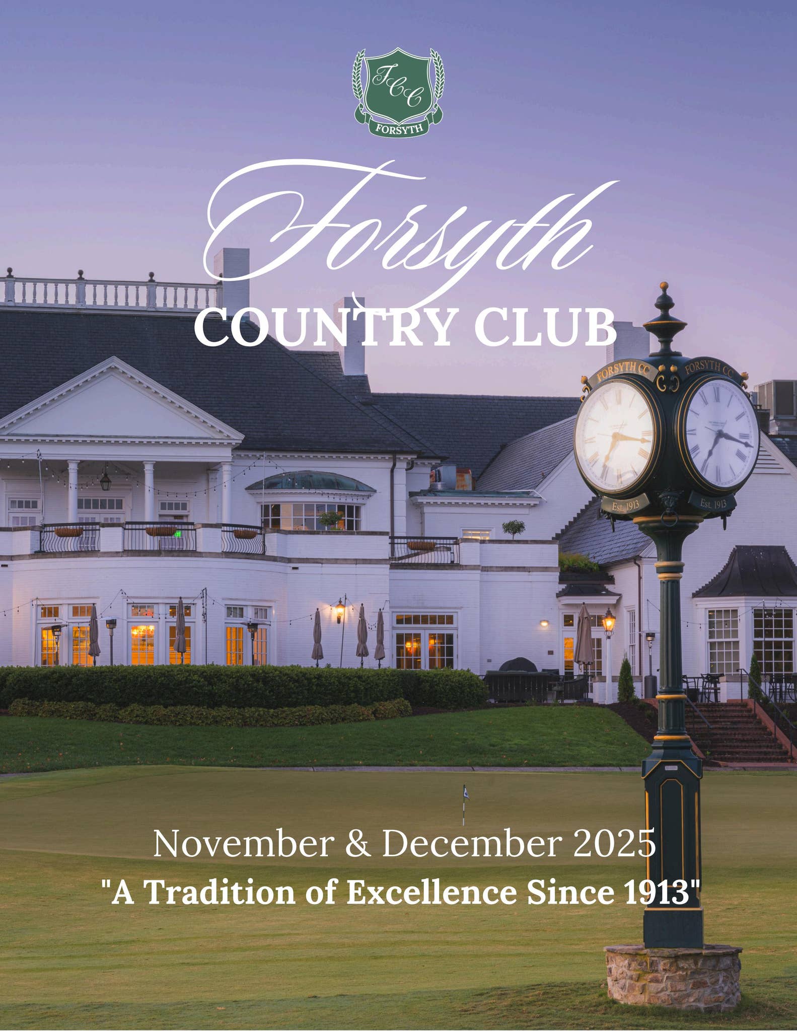 November & December 2025 Newsletter by Forsyth Country Club - Issuu