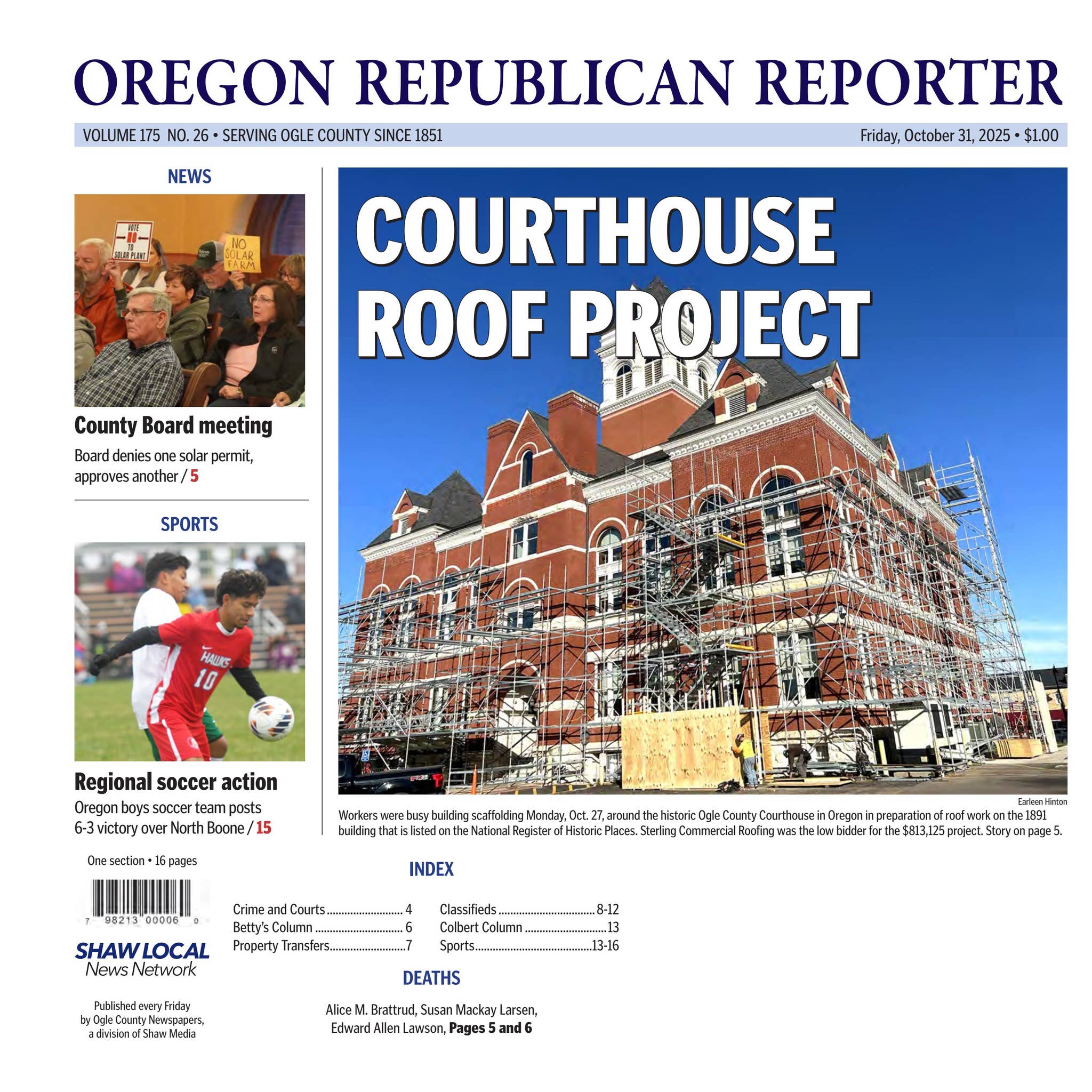 Oregon_Republican_Reporter-10-31-2025 by Shaw Media - Issuu