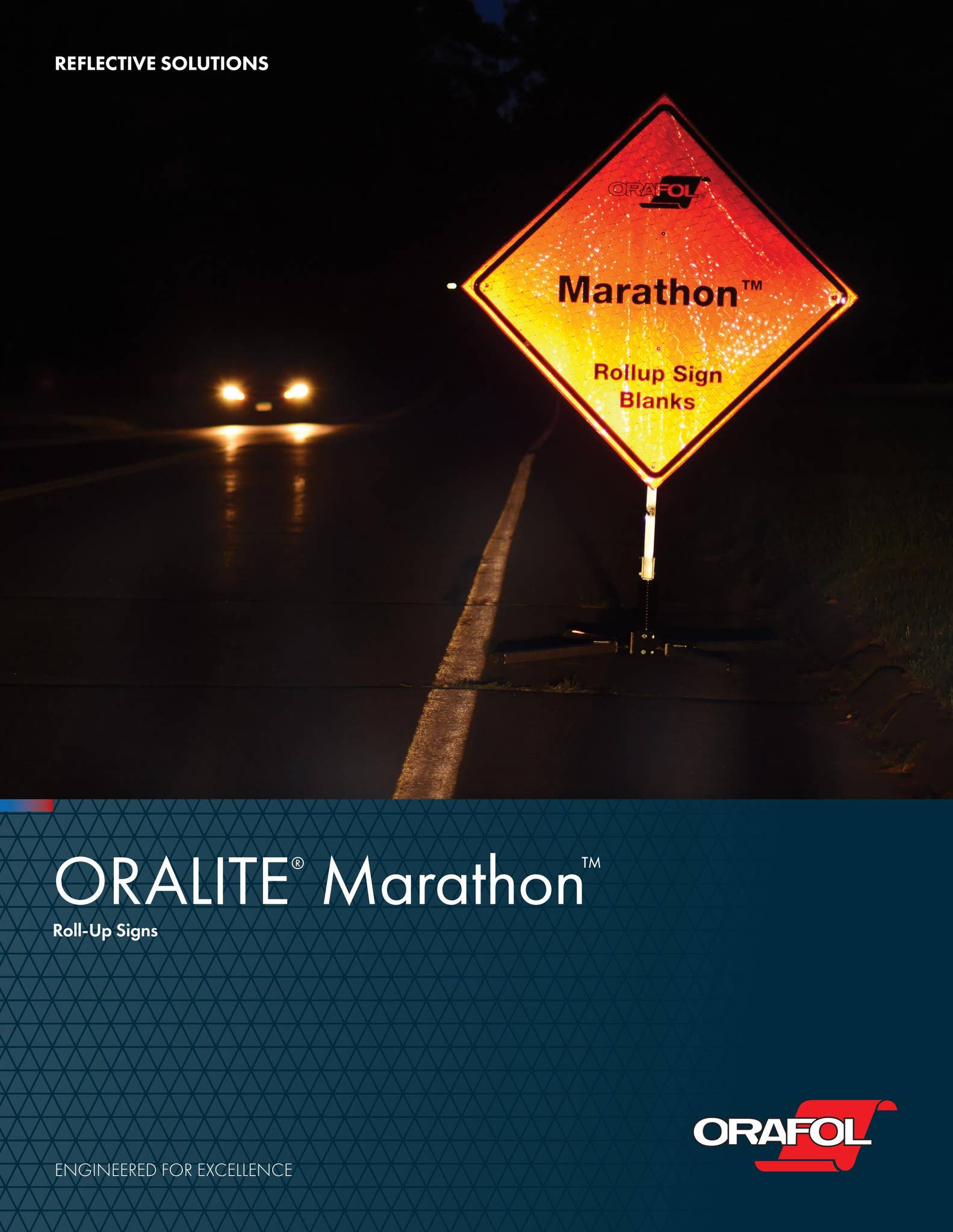 ORALITE Marathon Roll-Up Signs Brochure by ORAFOL Americas - Issuu