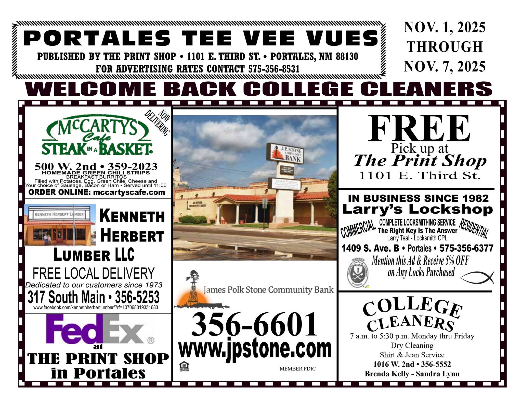 TEE VEE VUES 11-01-2025 by Thin Air Web - Issuu