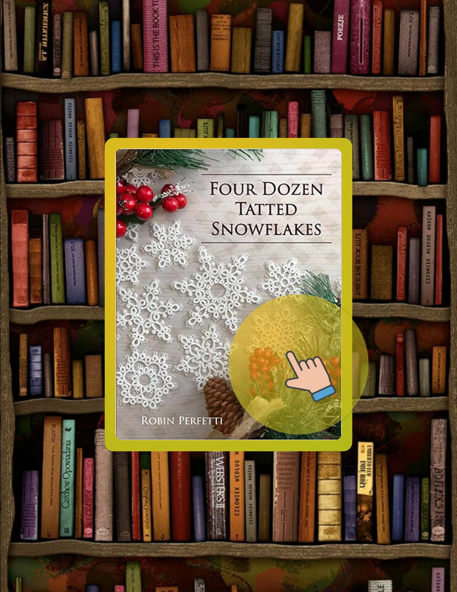 Read & Learn Four Dozen Tatted Snowflakes by Robin Perfetti by ...