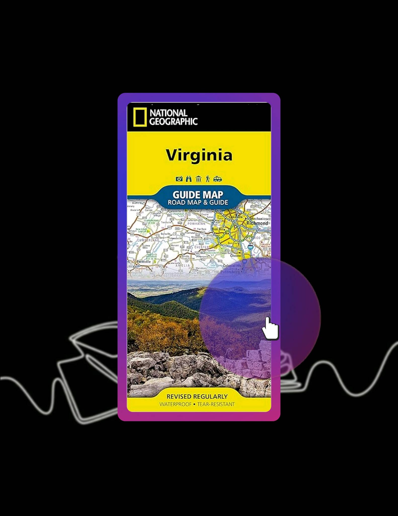 Get Ebook Virginia Map (National Geographic Guide Map) by National ...