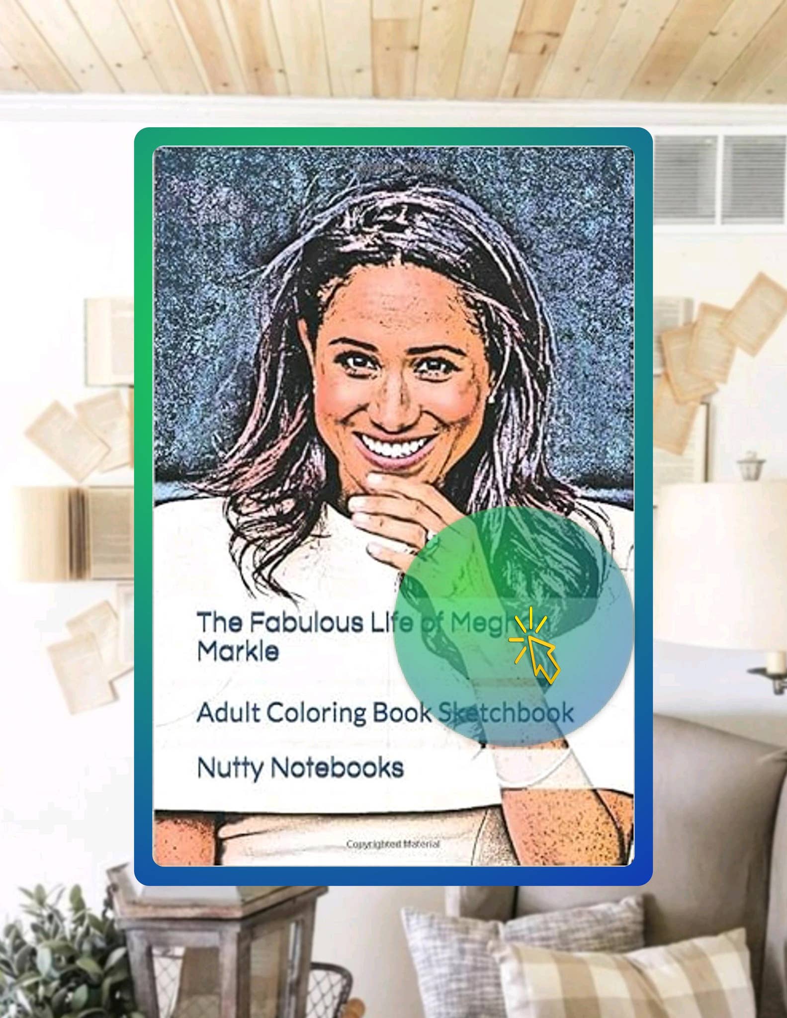 Ebook The Fabulous Life of Meghan Markle: Adult Coloring Book ...