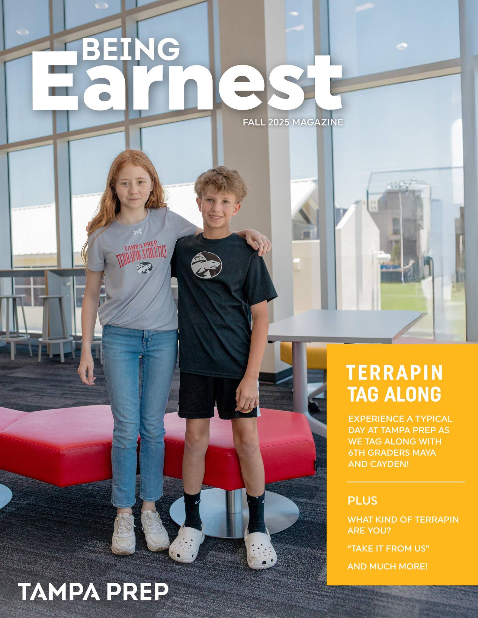 Being Earnest Magazine Fall 2025 by Tampa Preparatory School - Issuu