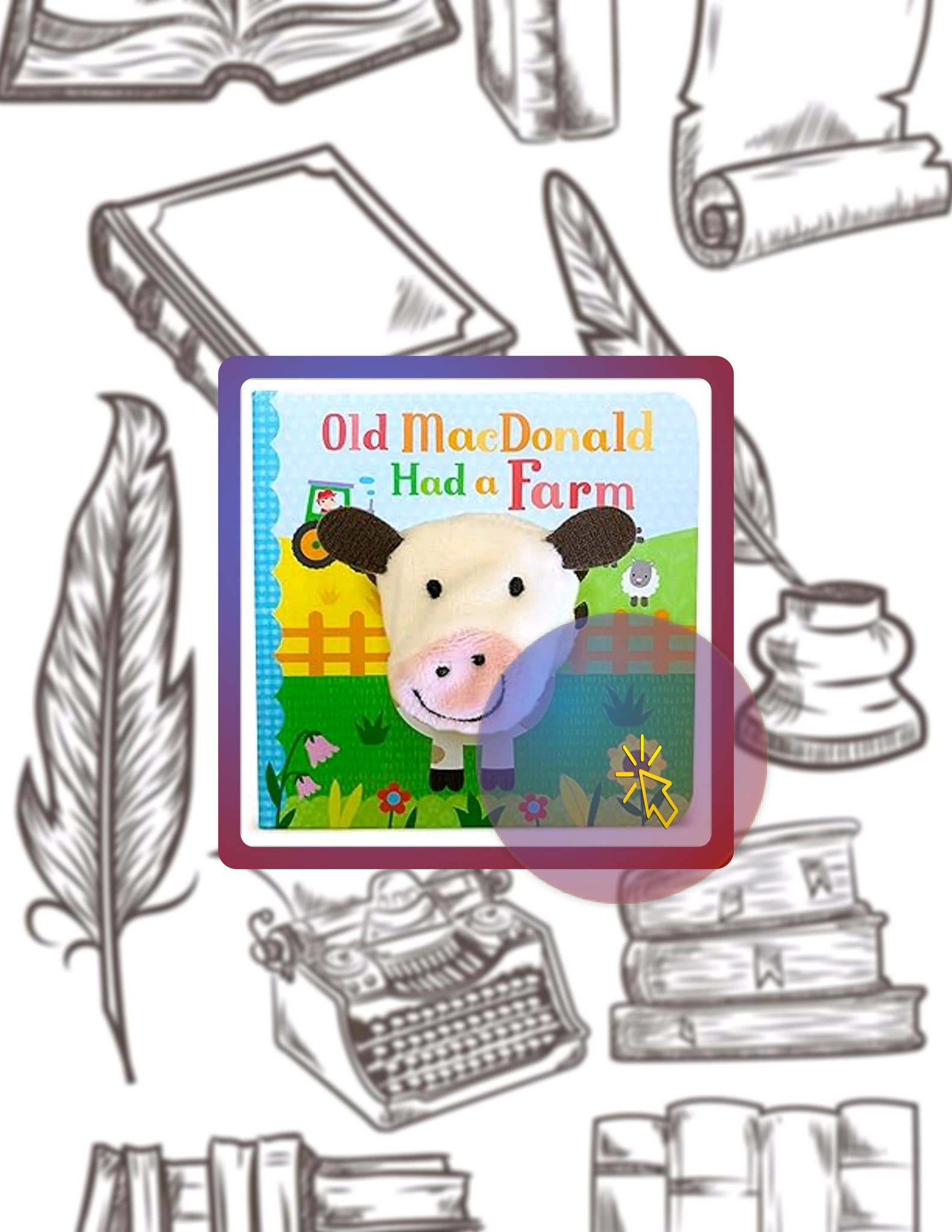 Quick Read Old MacDonald Had a Farm Finger Puppet Board Book Nursery ...