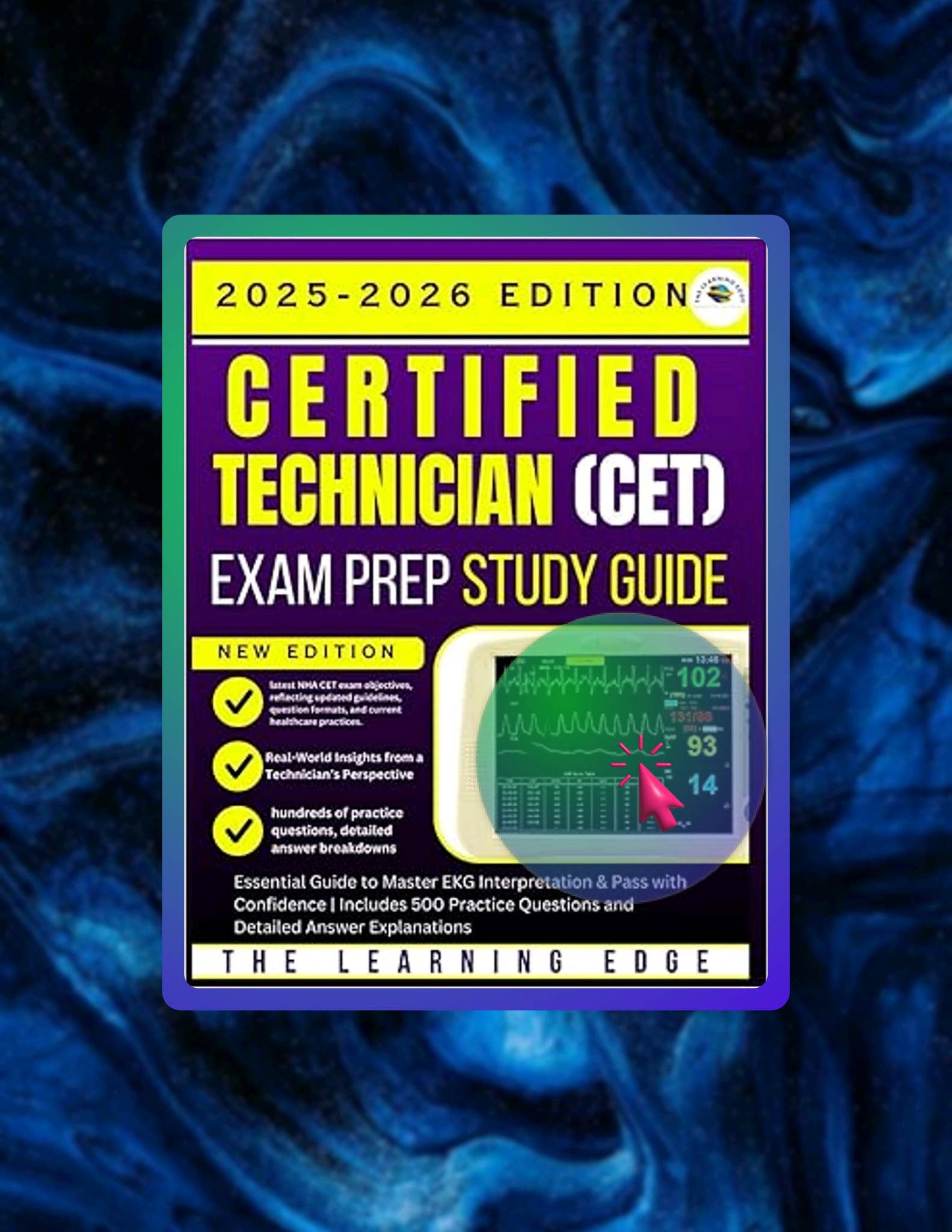 Digital PDF Certified EKG Technician (CET) 2025-2026 Exam Prep Study ...