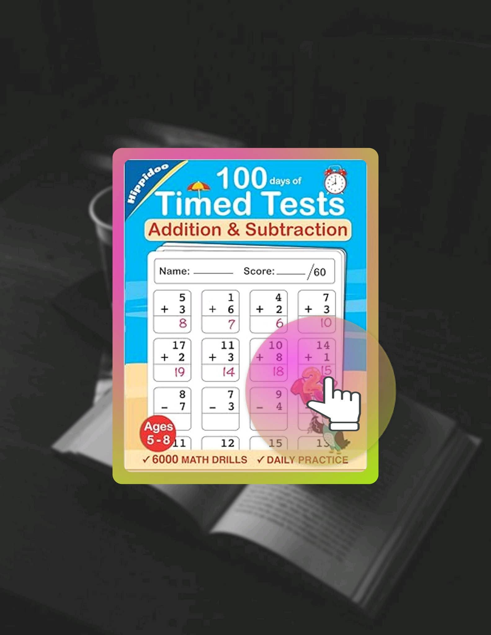 Digital PDF Timed Tests: Addition and Subtraction Math Drills, Practice ...