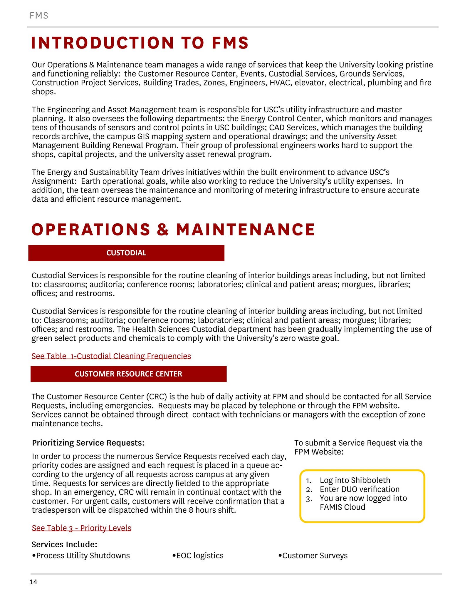 USC FPM Guide to Services by USC Facilities Planning and Management - Issuu