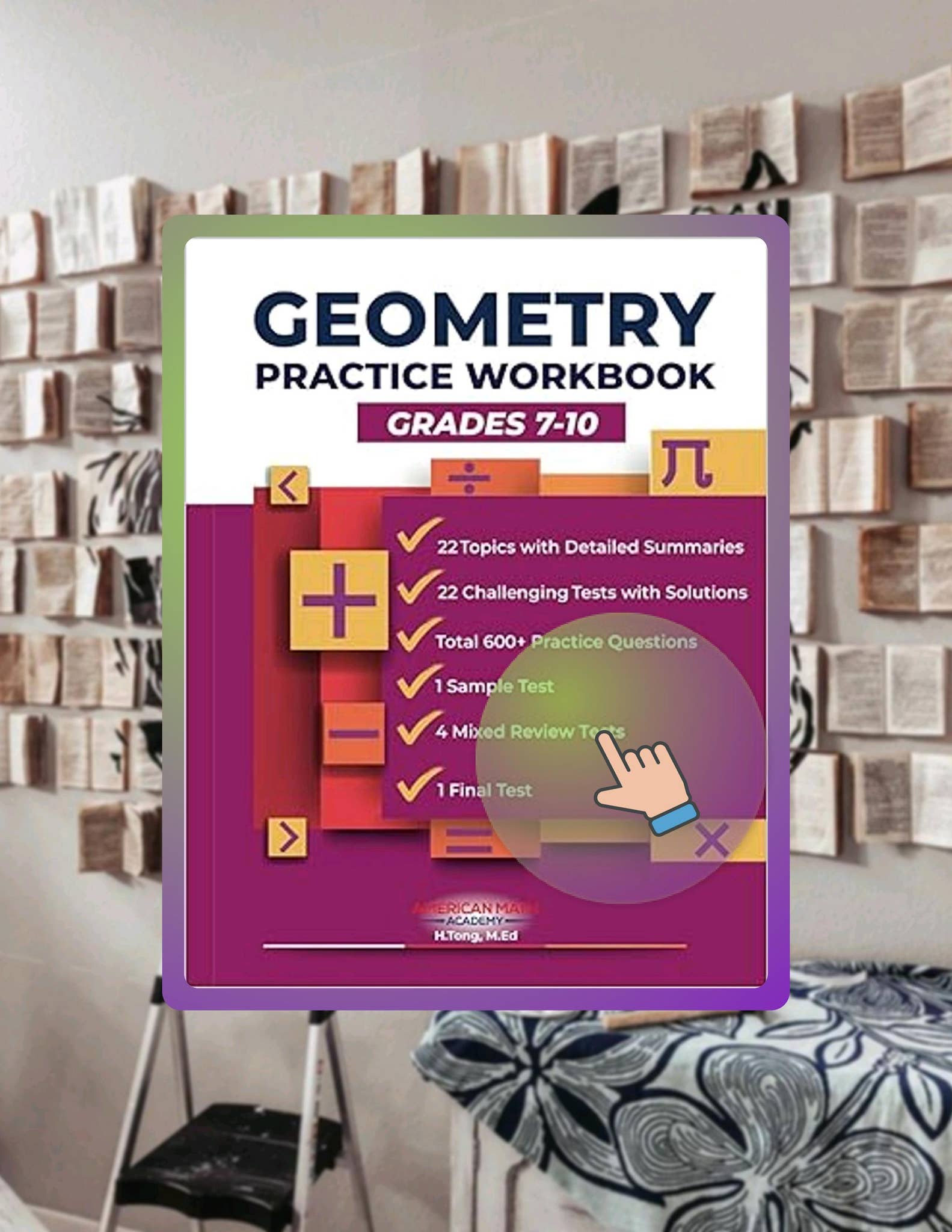 Ebook Version GEOMETRY PRACTICE WORKBOOK FOR THE SAT & PSAT by American ...