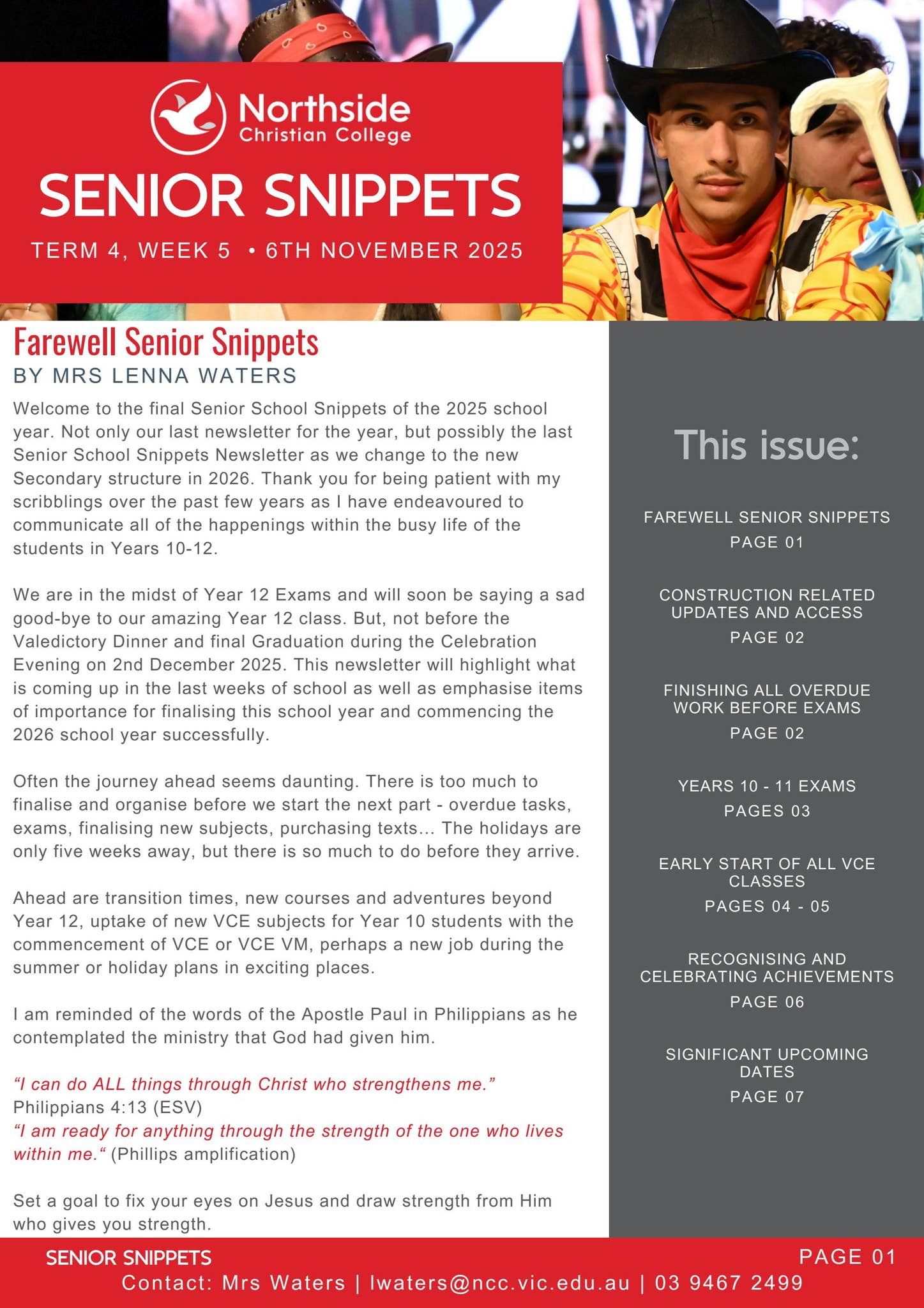 2025 Senior Snippets Term 4, Week 5 by Northside Christian College - Issuu